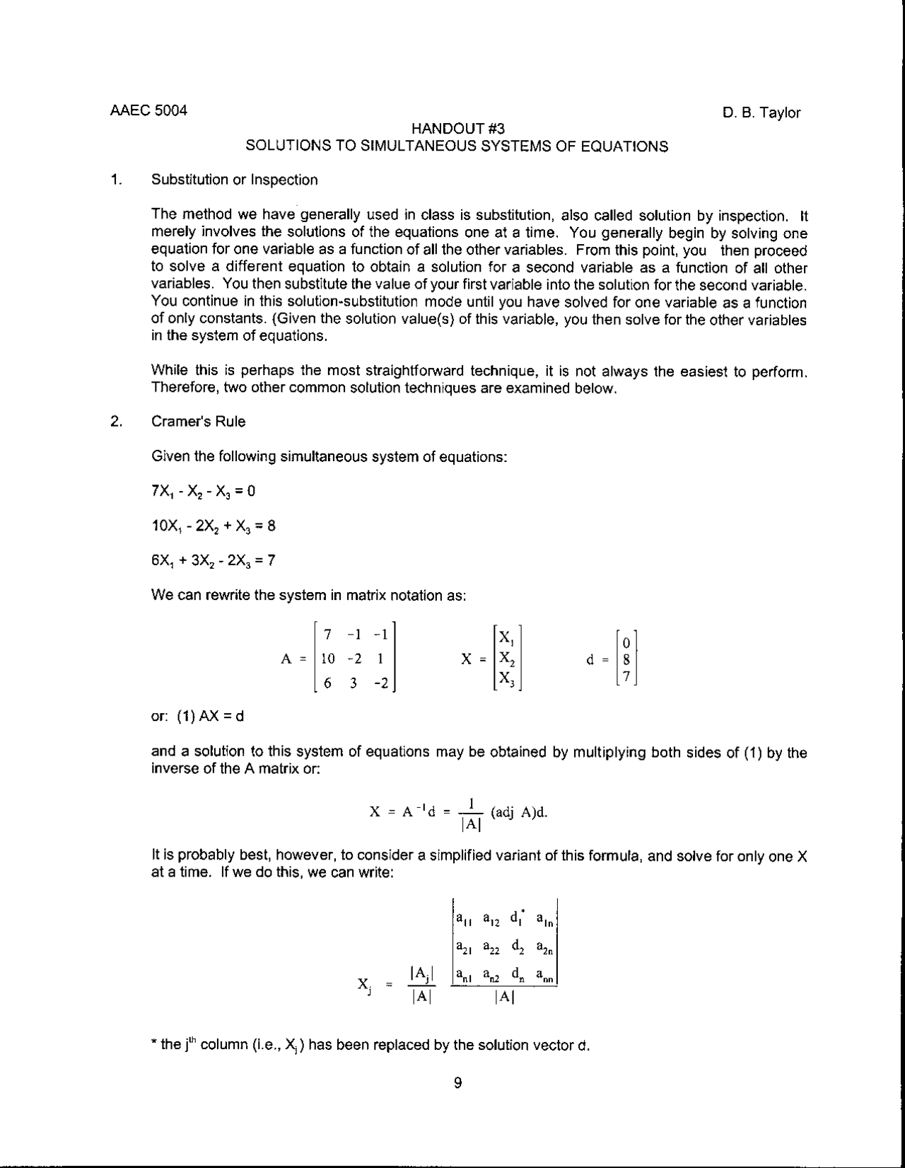 Solutions To Simultaneous Systems Of Equations Ethics And