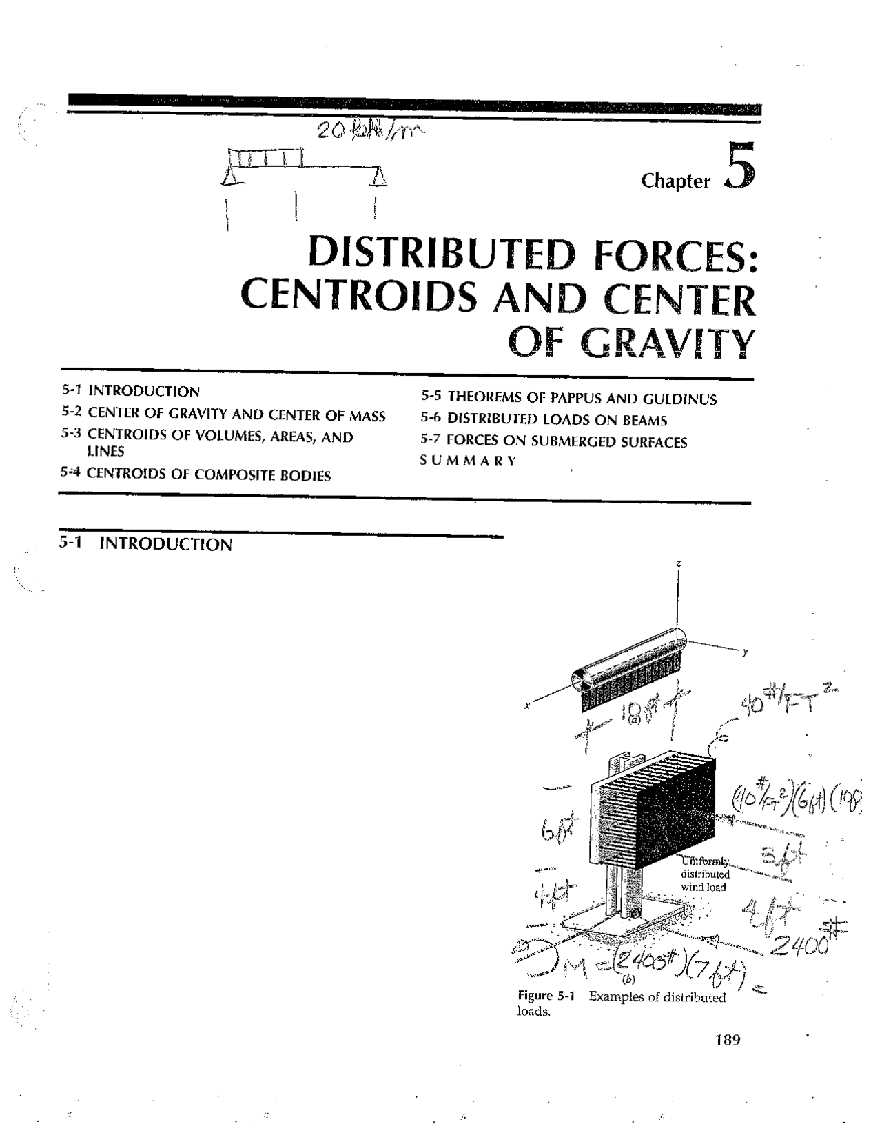 Distributed Force: Centroids and Centre of Gravity - Lecture Notes ...