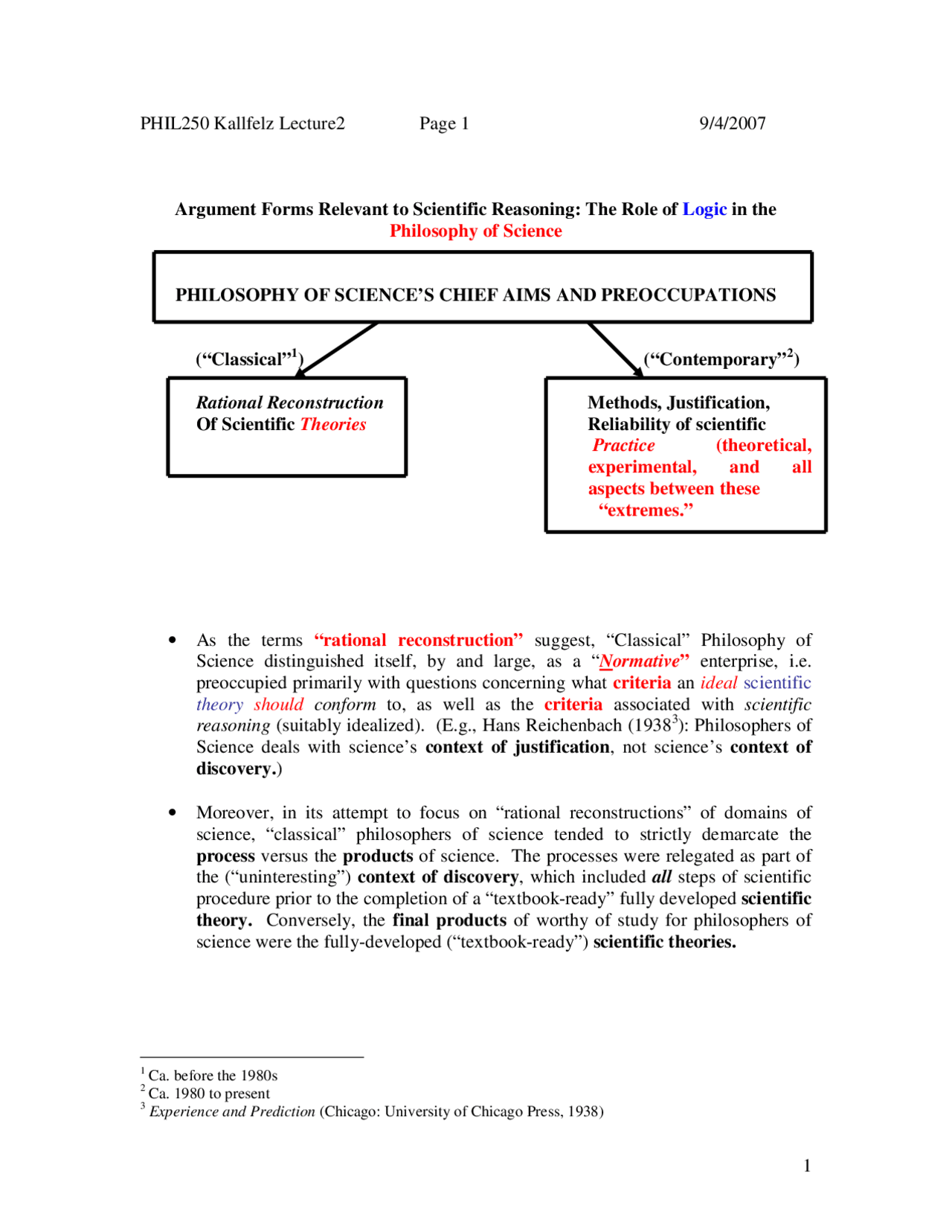 Argument Forms Relevant To Scientific Reasoning The Role Of Logic
