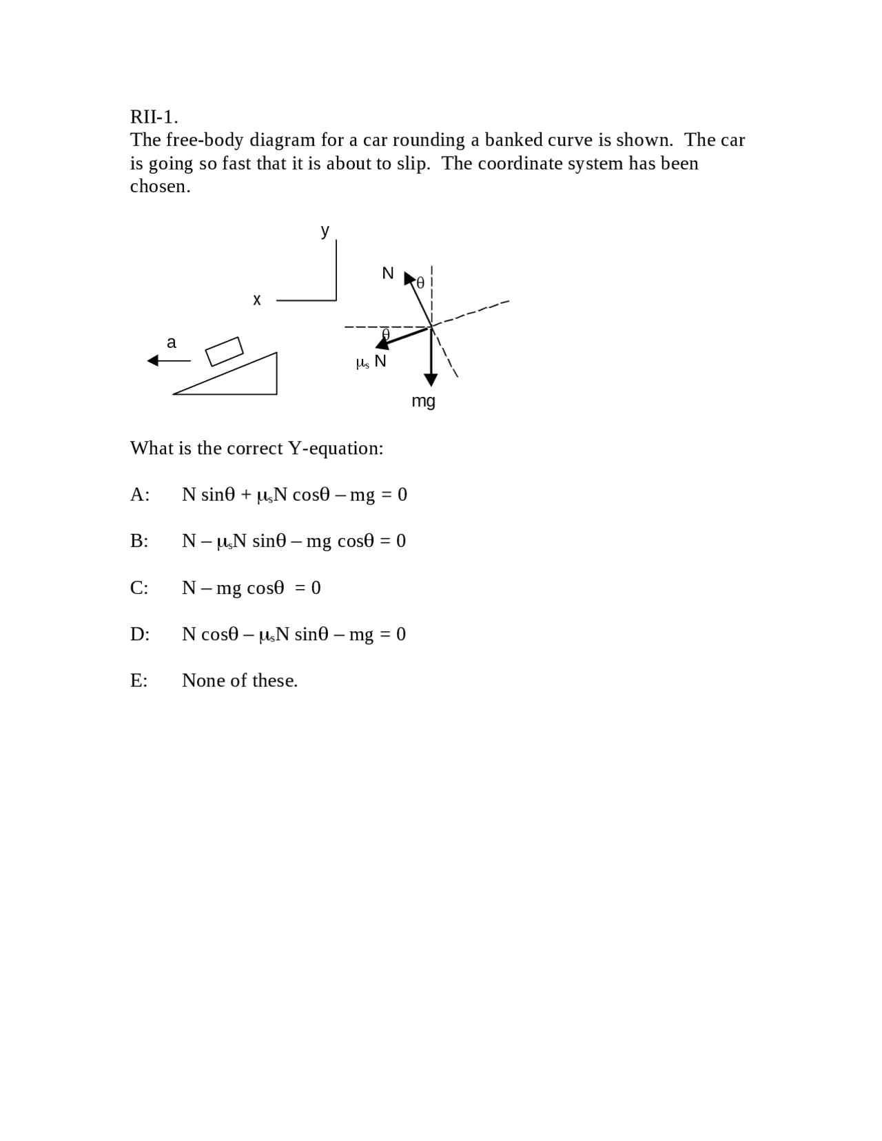 Free-Body Diagrams and Potential Energy: Analysis of Various Scenarios ...