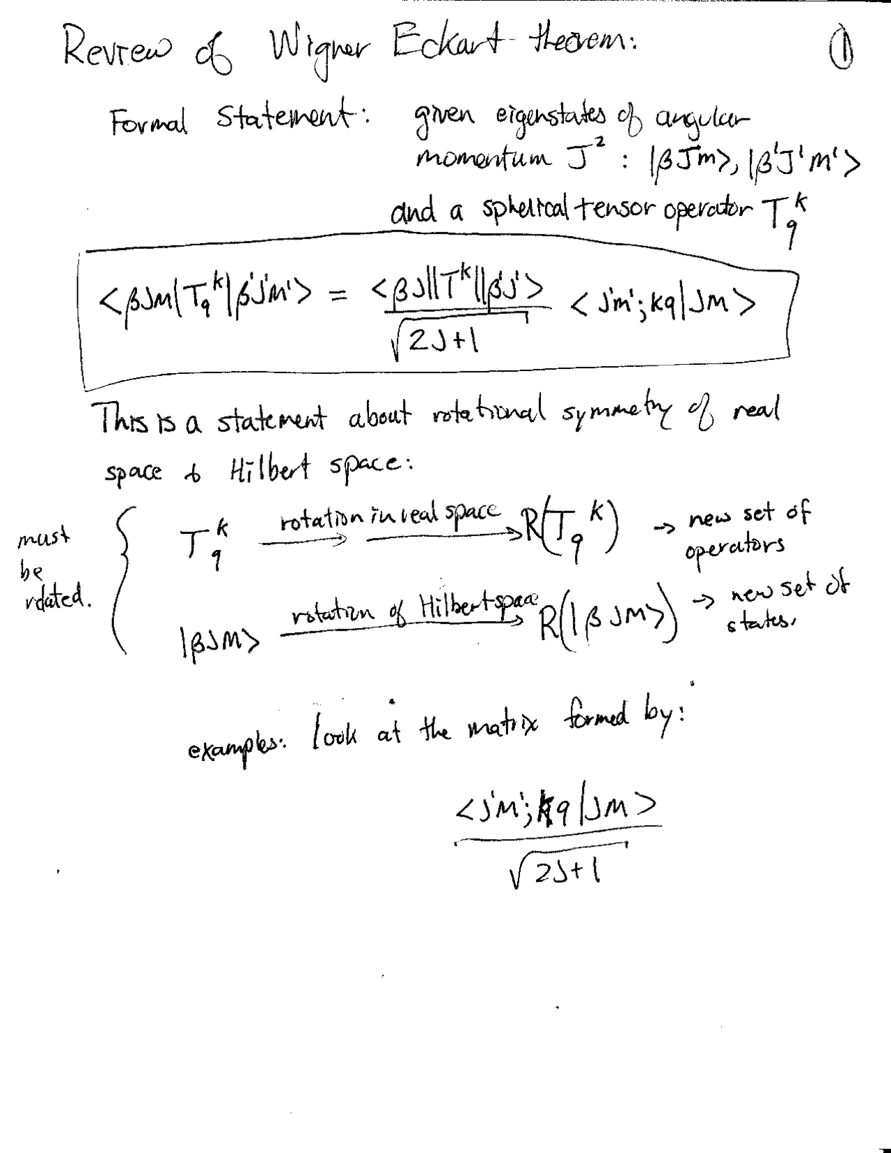 Handwritten Notes Atomic And Optical Physics I Phys 721 Docsity