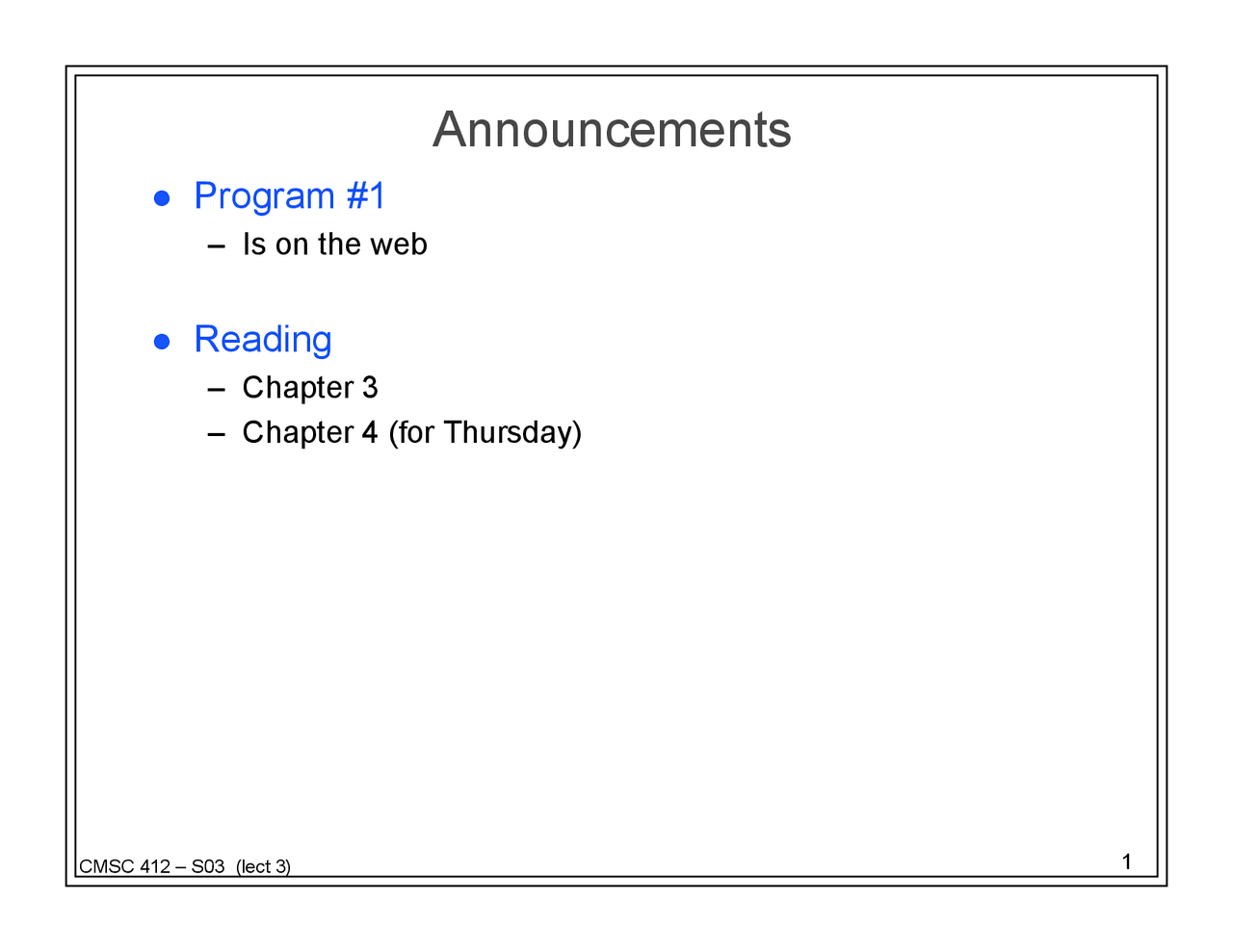 Notes For System Structure Operating Systems Cmsc 412 Docsity