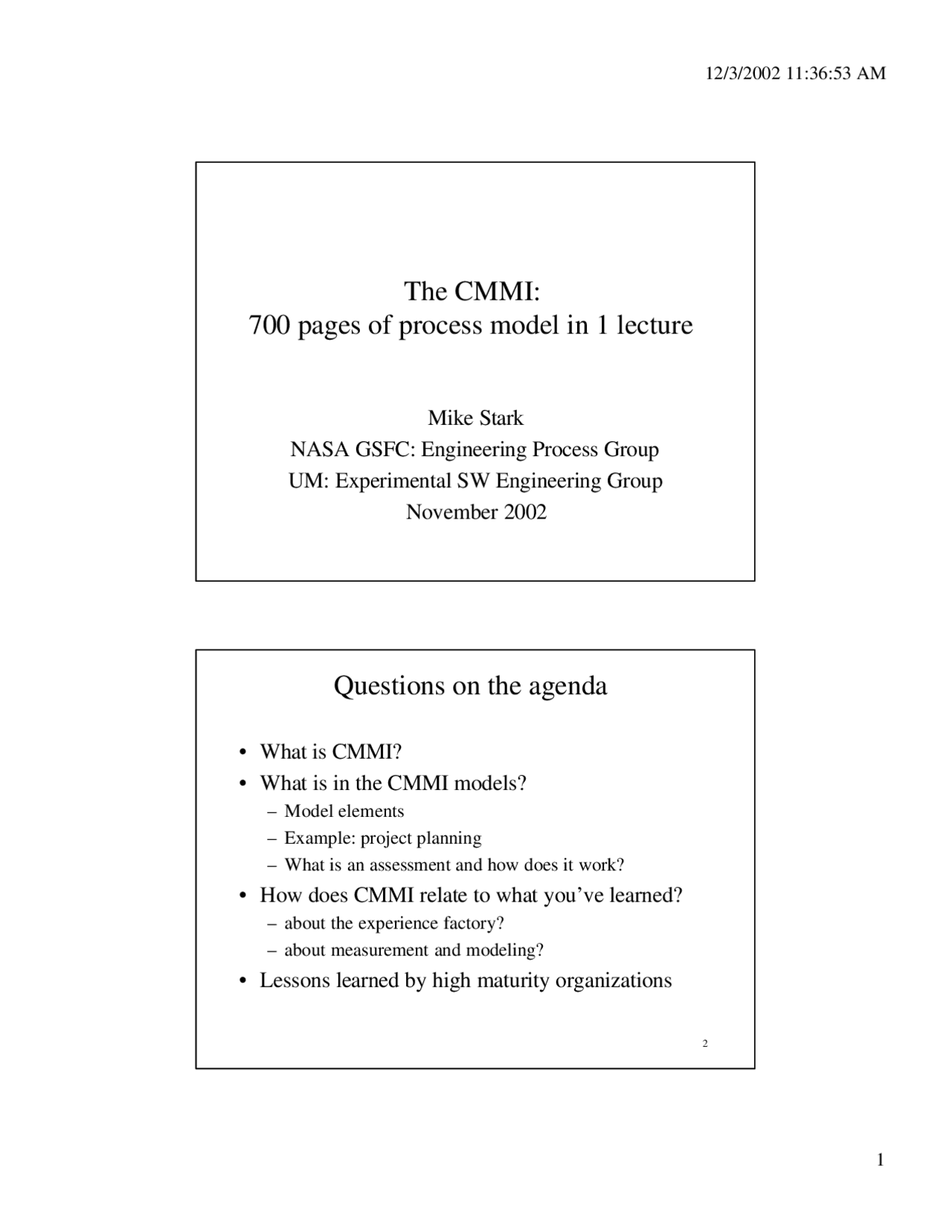 700 Pages Of Process Model In 1 Lecture Slides Cmsc 735 Docsity