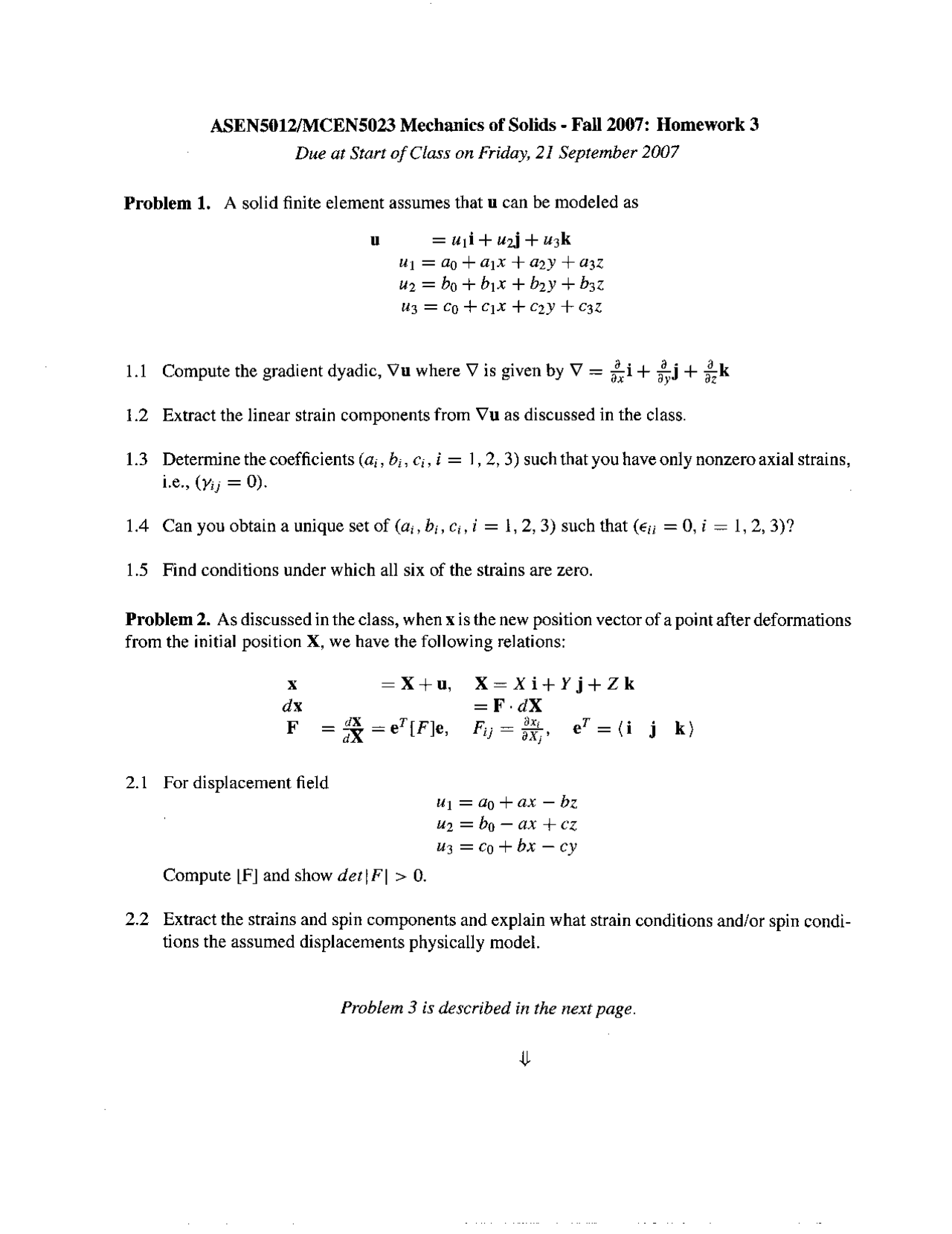 Homework 3 Problems with Solution - Mechanics of Aerospace Structures ...