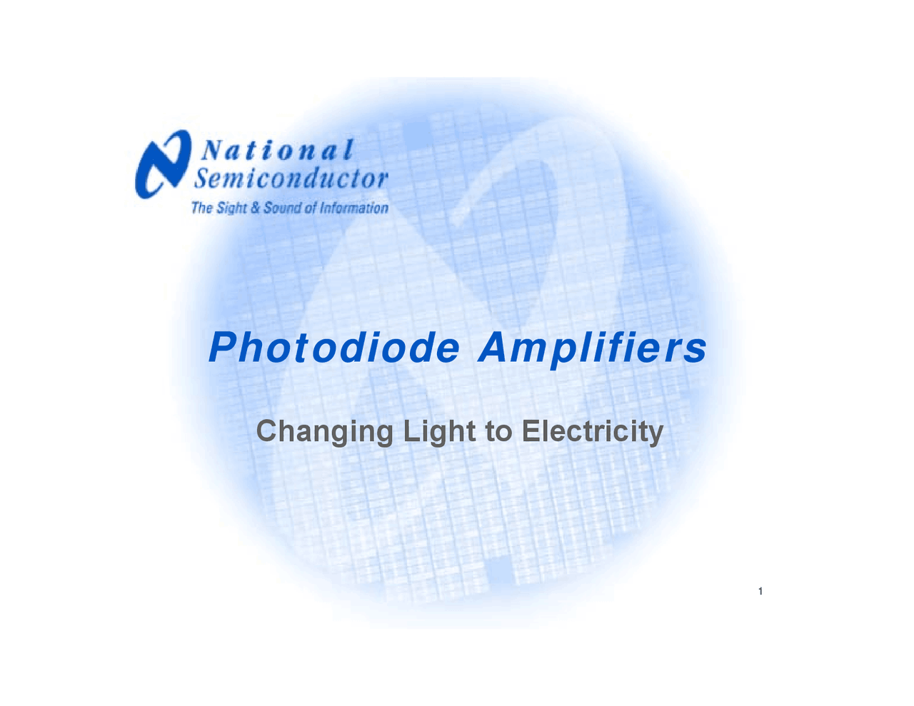 Photodiode Amplifiers Lecture Notes Ecen 4827 Docsity