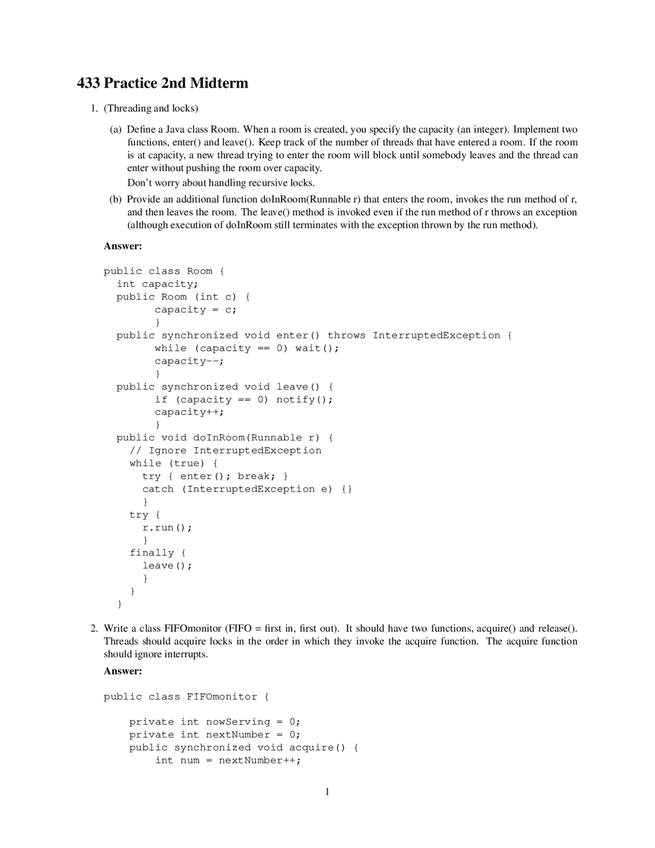Exam 2 Solved 8 Questions Of Programming Language Technologies Cmsc