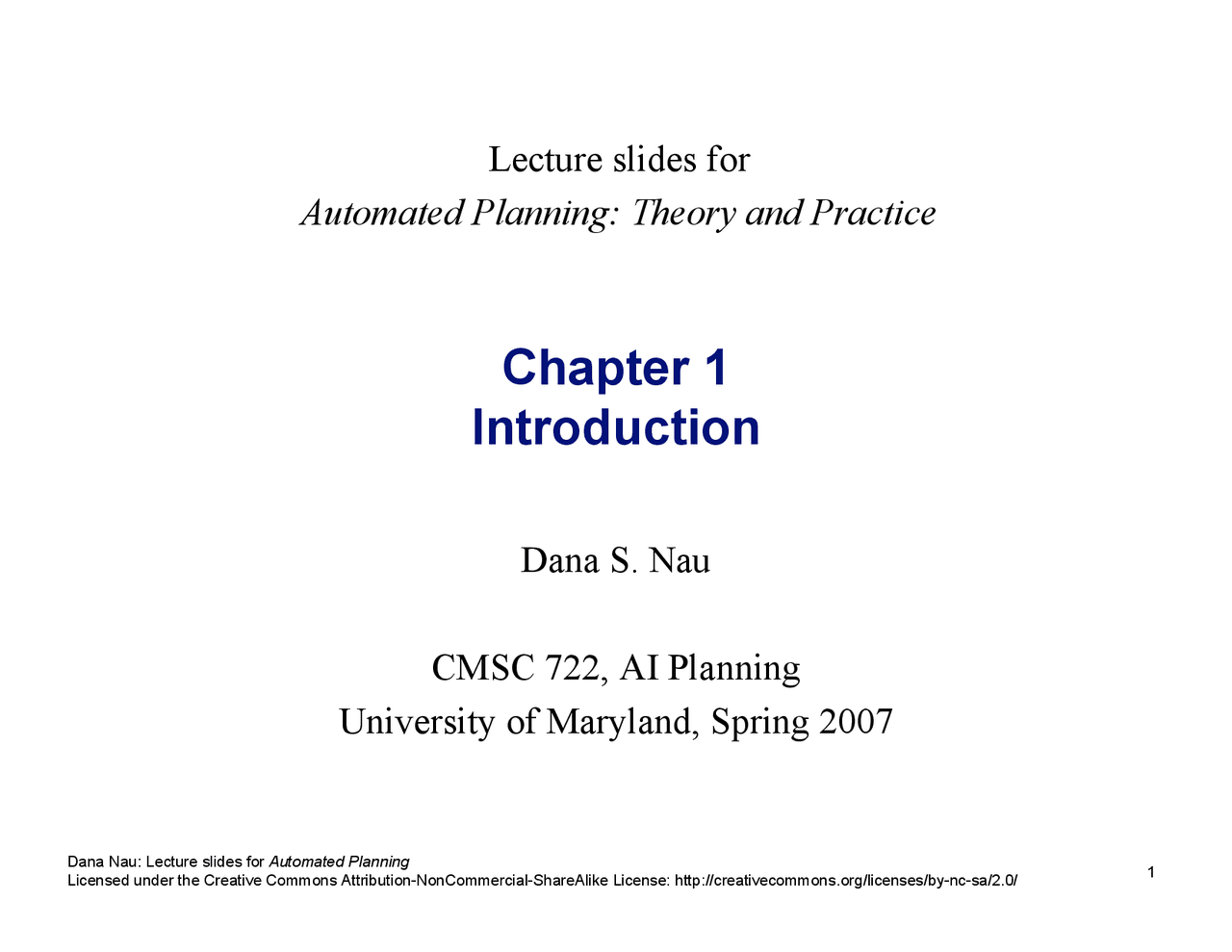 Lecture Slides For Theory And Practice Artificial Intelligence
