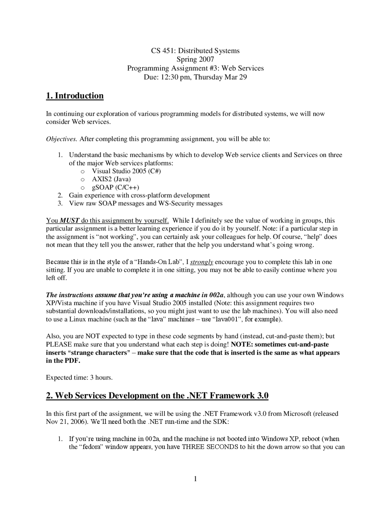 Programming Assignment 3 For Distributed Computing Cs 451 Docsity