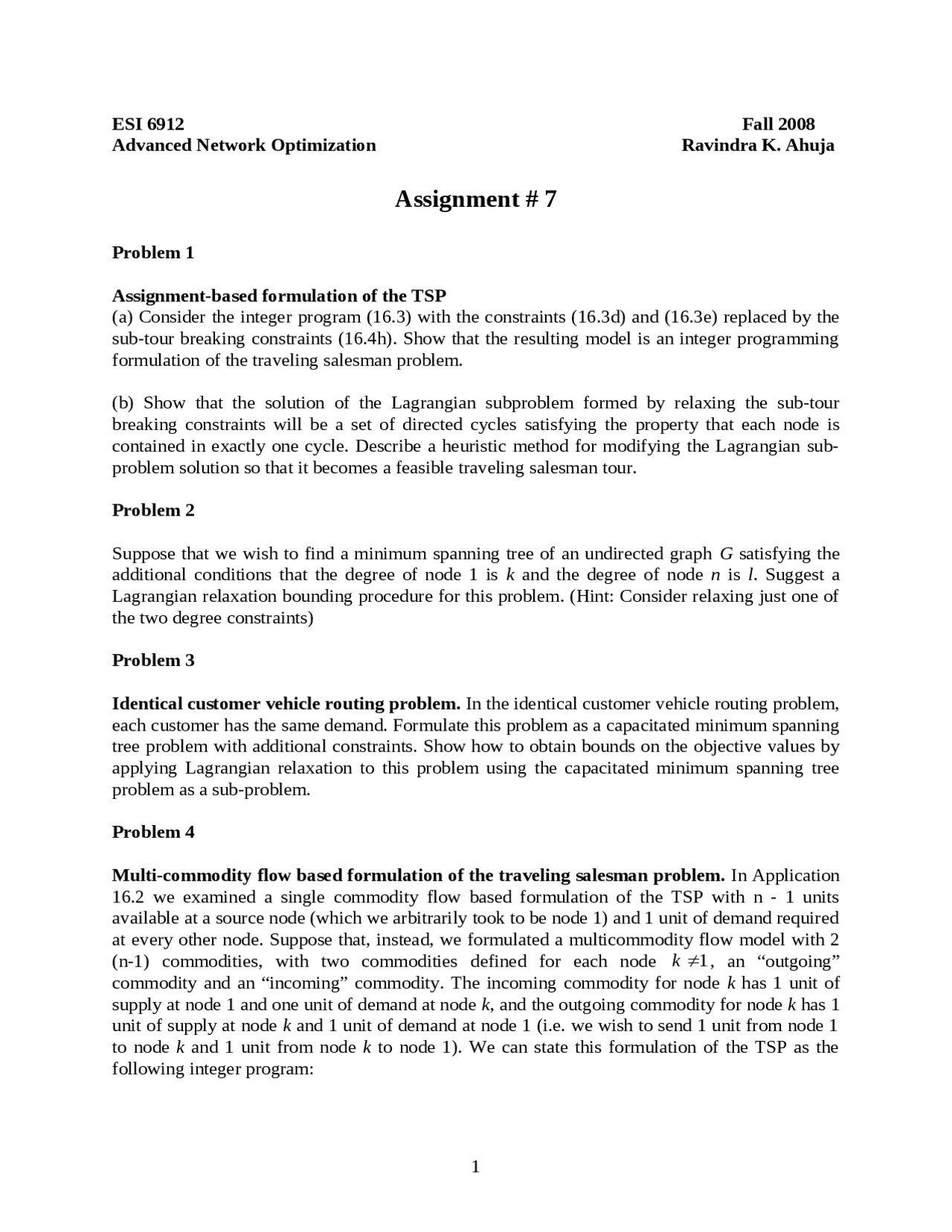 Assignment Problems For Engineering Ethics Esi 6912 Docsity