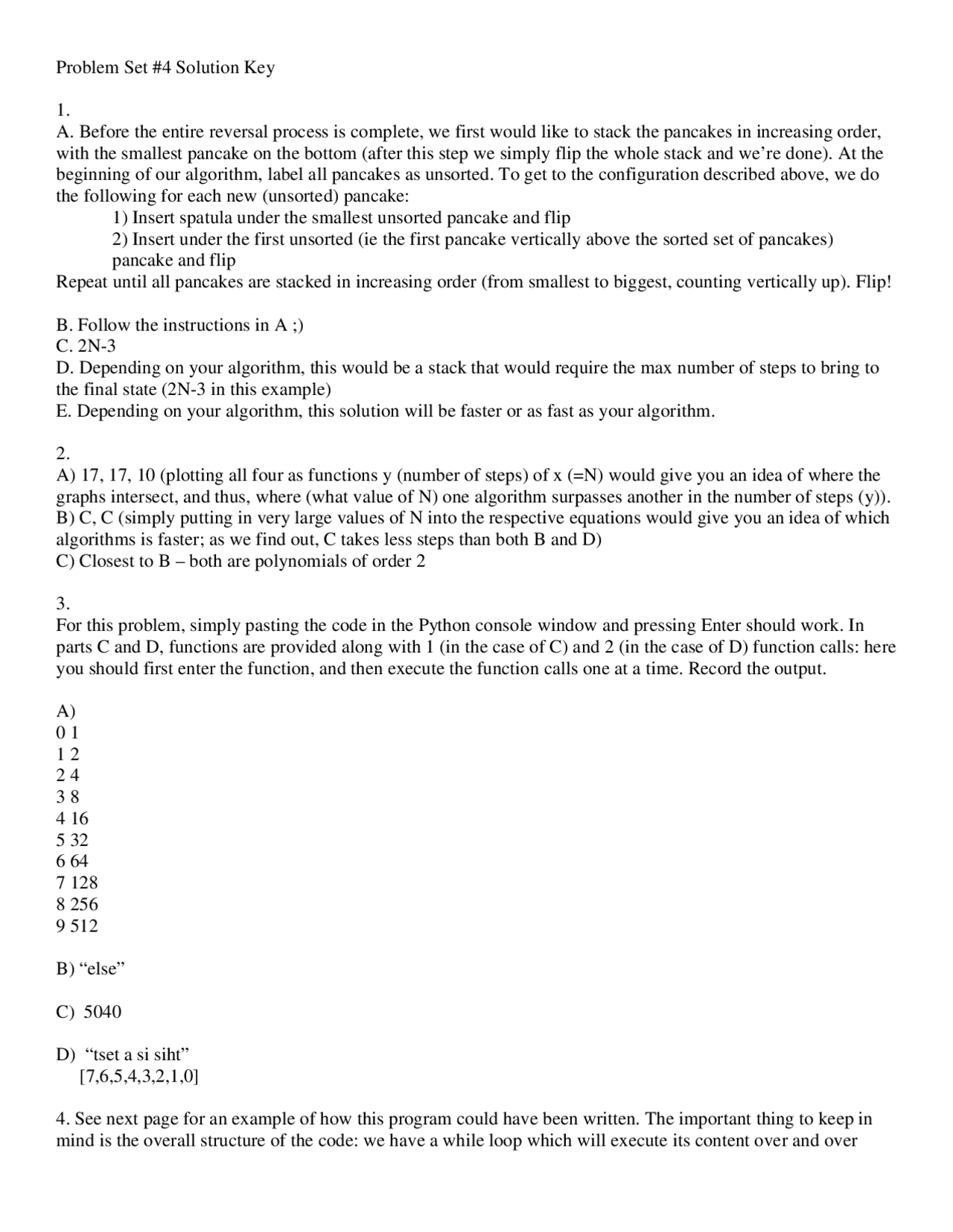 Assignment 4 Solution Key Fluency In Information Technology Comp