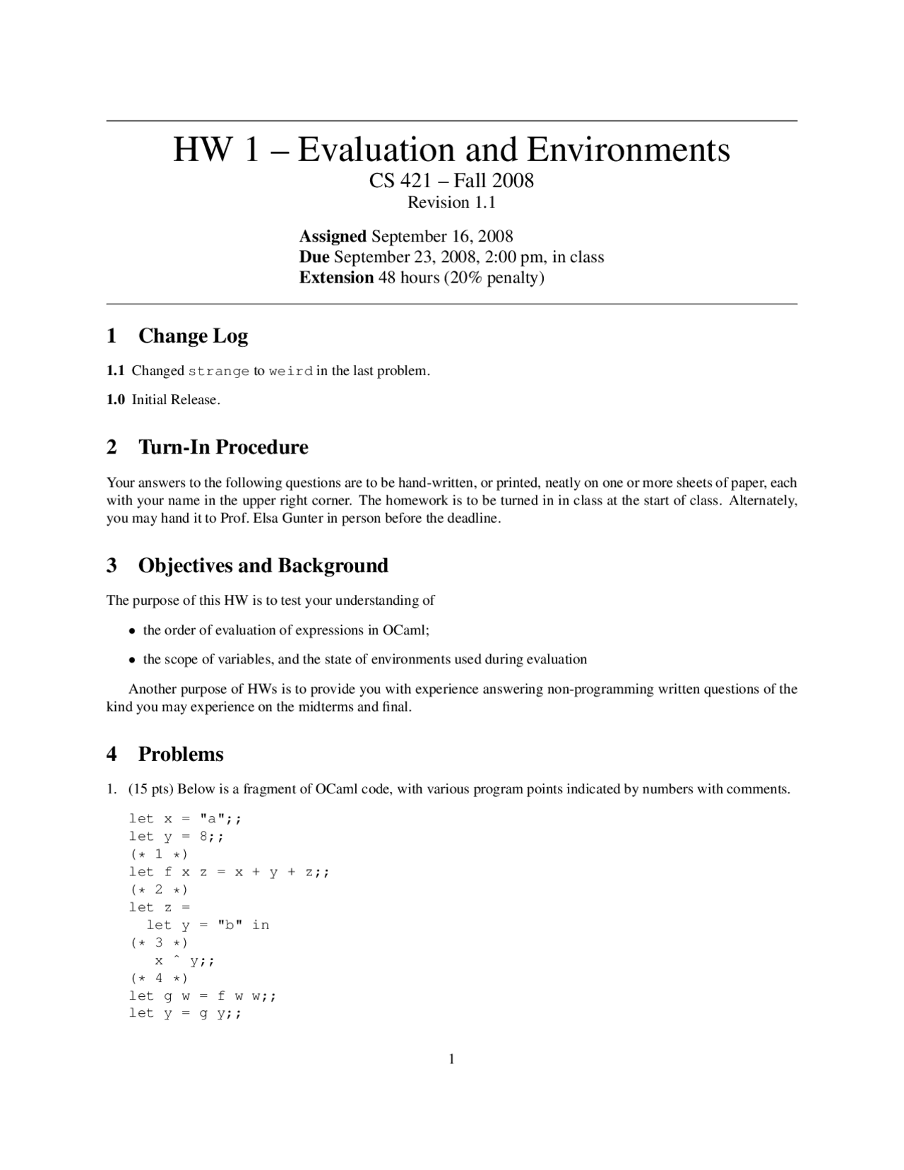 Evaluation And Environments For Programming Languages And Compilers 9267