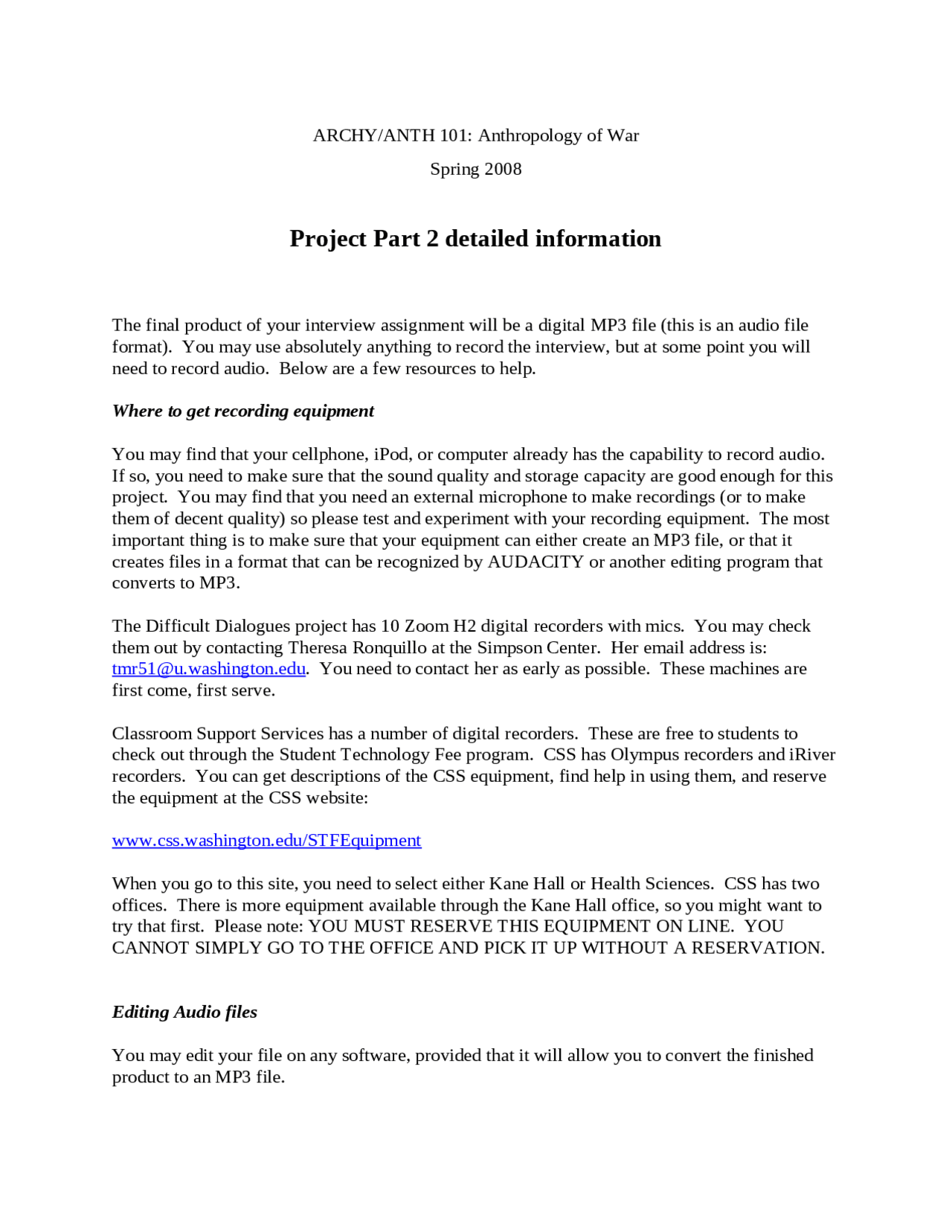 Information of Anthropology of War - Project | ANTH 101 | Study Guides, Projects, Research ...