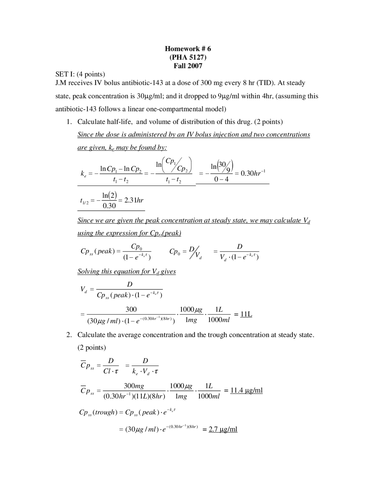 Homework 6 With Resolution Dose Optimization I Pha 5127 Docsity