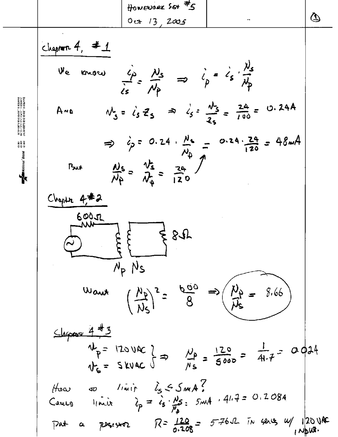 Homework 5 With Solution Introduction To Electronics Ph 245 Docsity