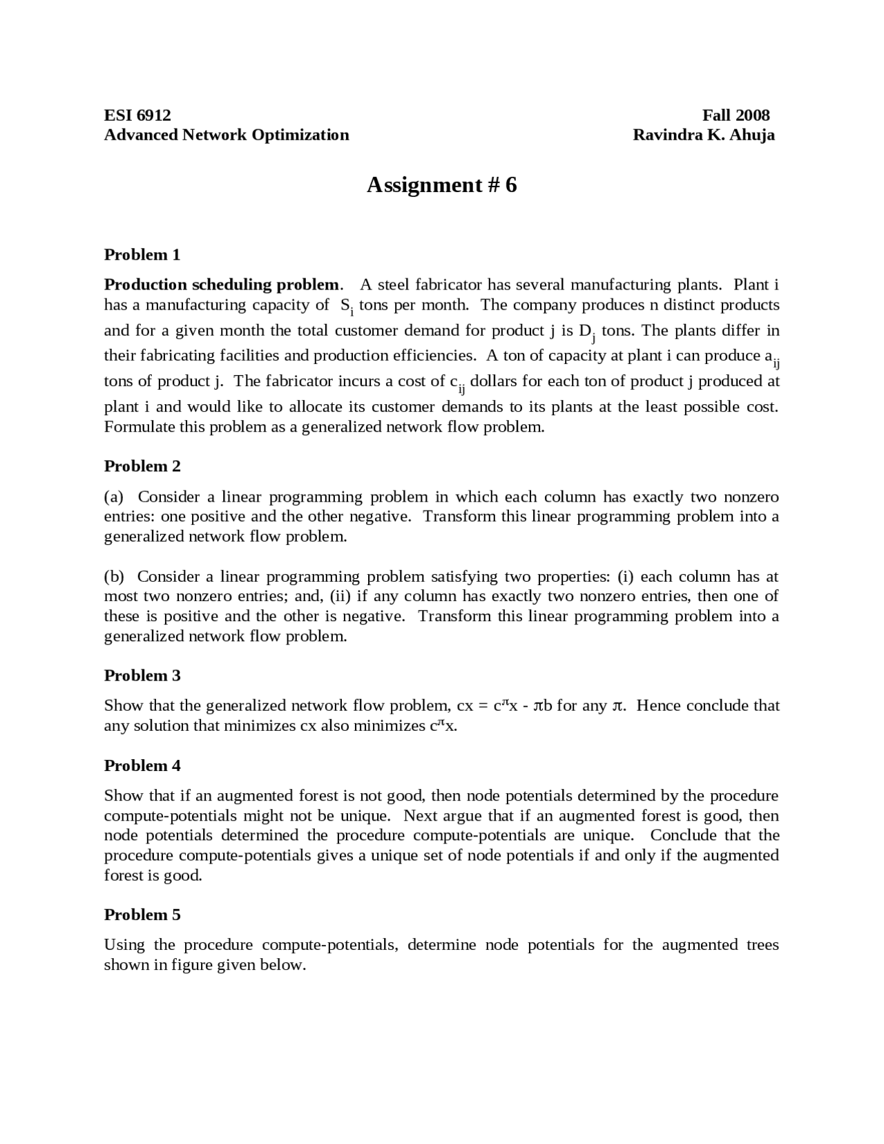 7 Problems For Assignment Six Engineering Ethics Esi 6912 Docsity