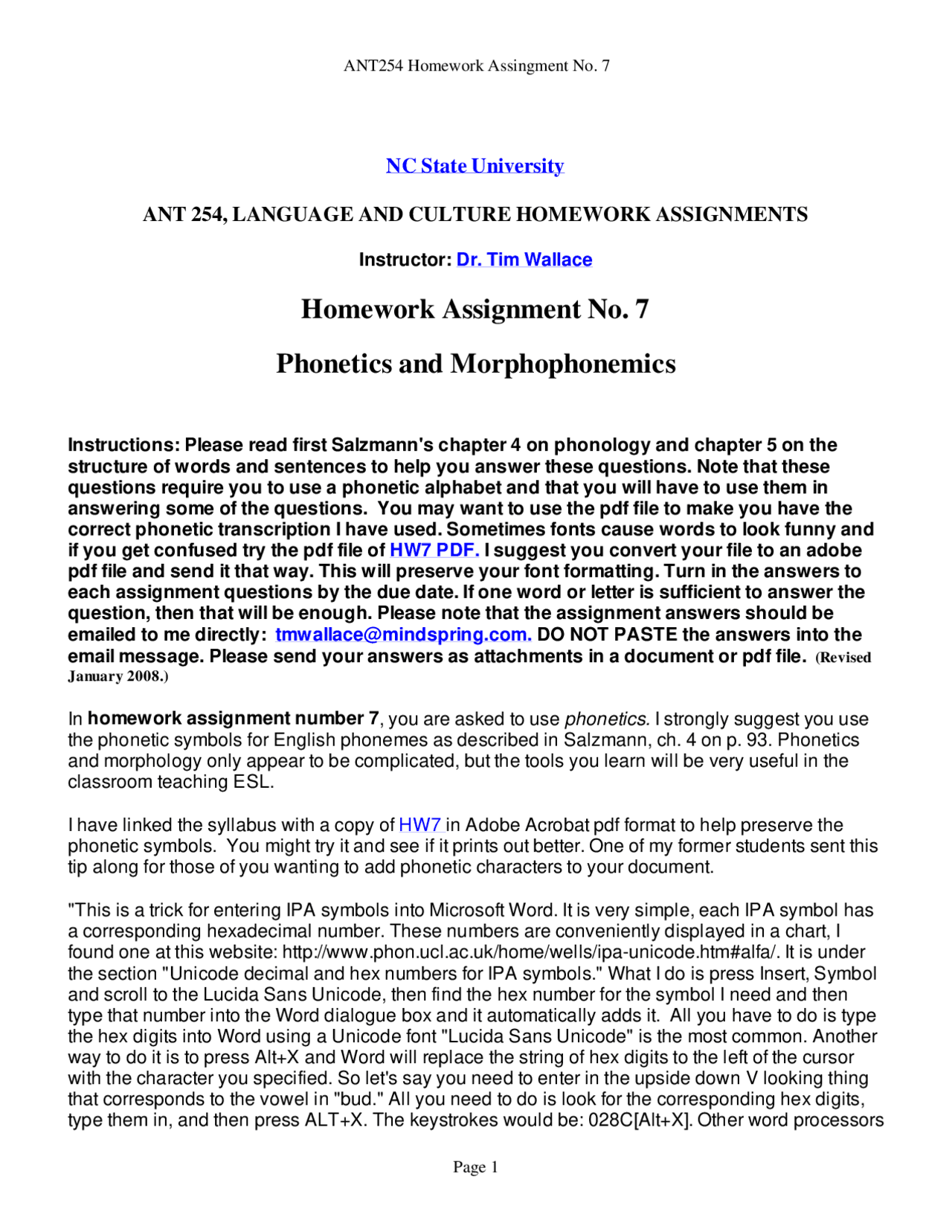 Assignment 7 - Language and Culture | ANT 254 | Docsity