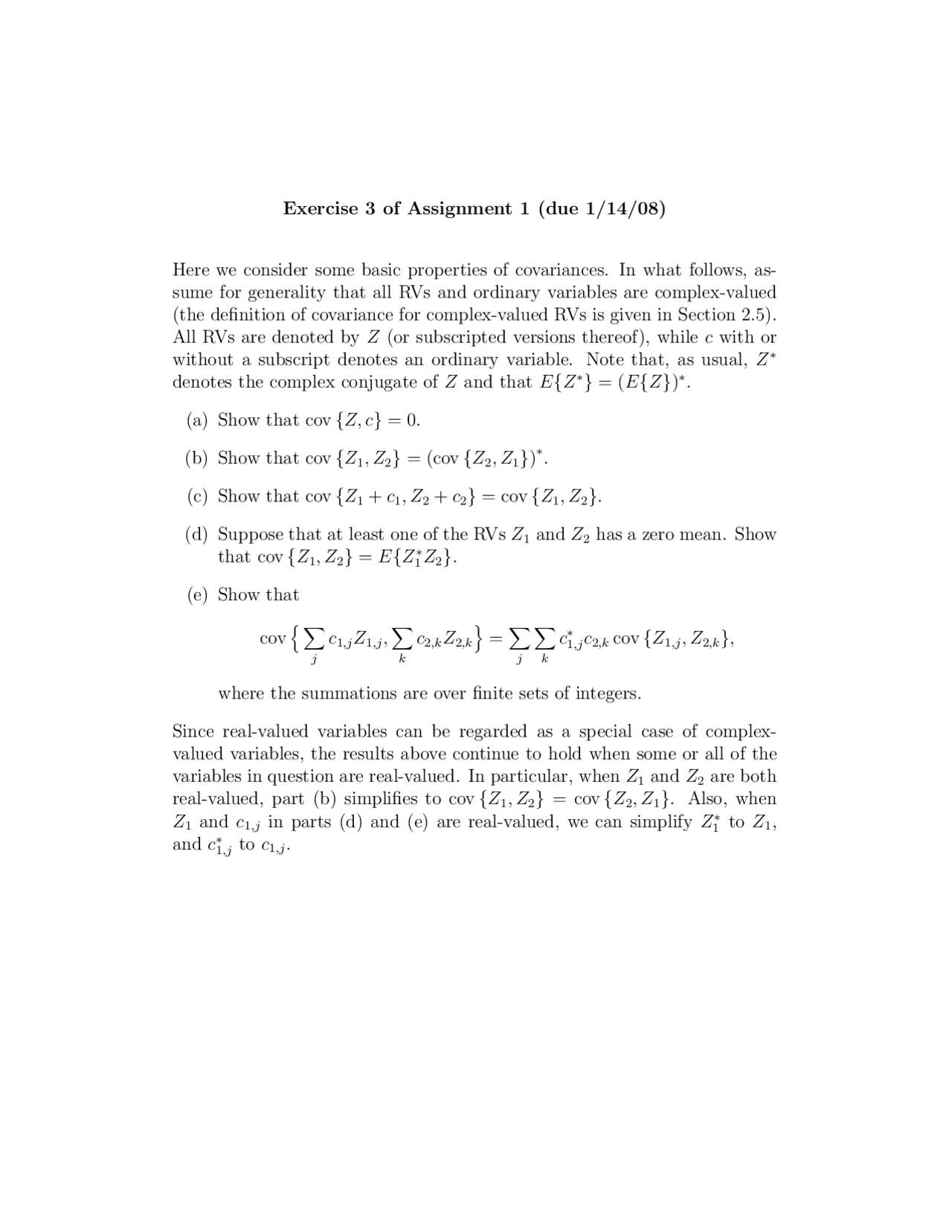 Assignment 1 Spectral Analysis Of Time Series Stat 520 Docsity