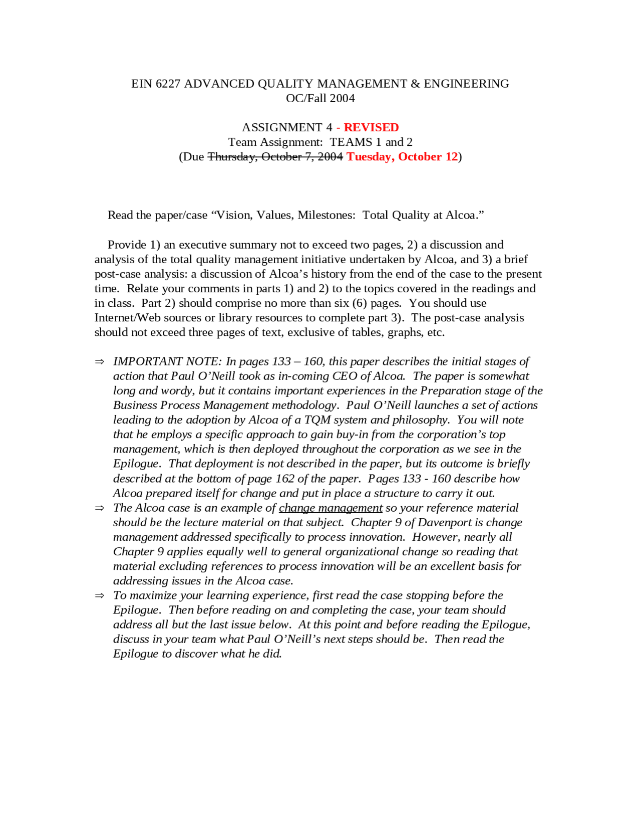 Revised Assignment 4 Engineering Ethics Esi 6912 Docsity