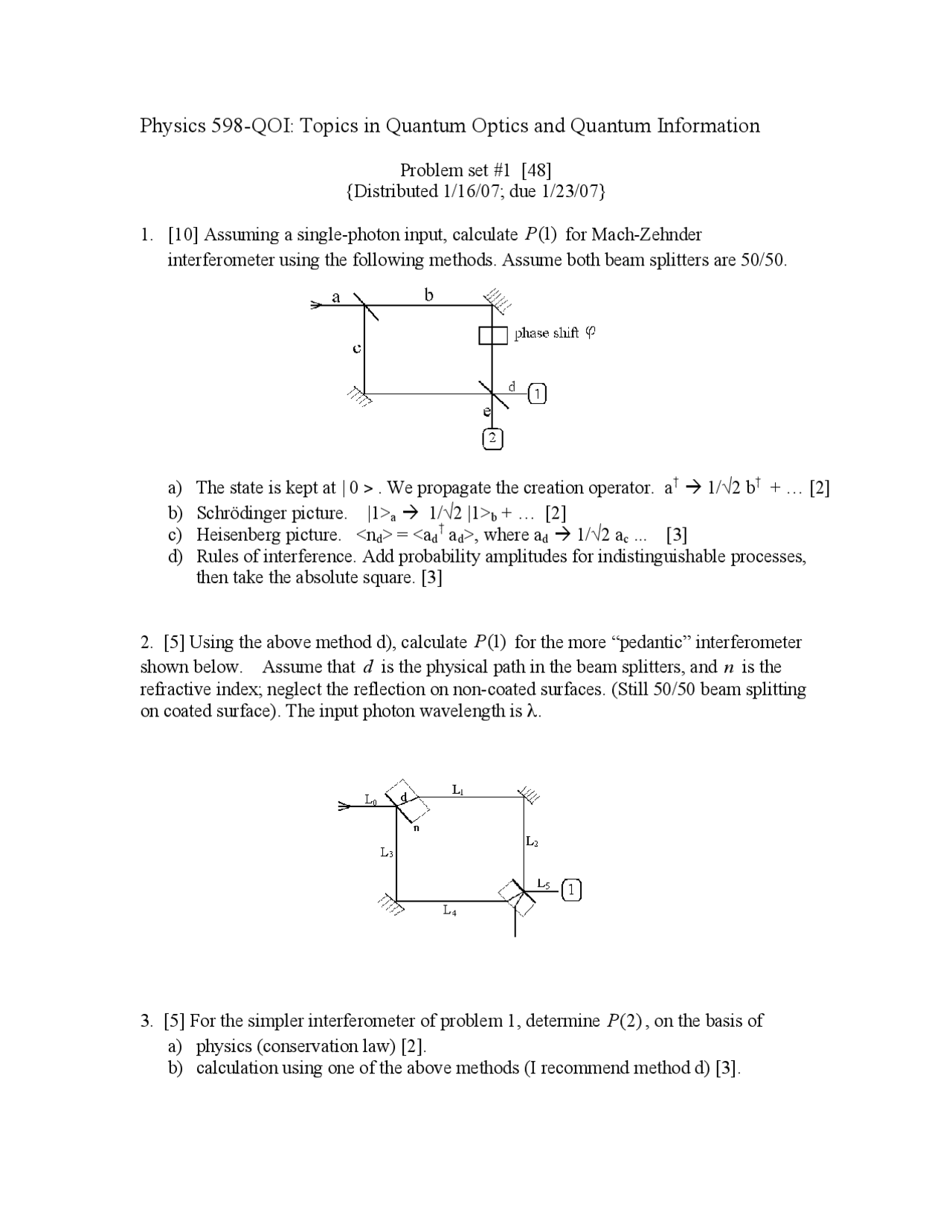 5 Problems On Elastic Waves Assignment 1 Phys 598 Docsity