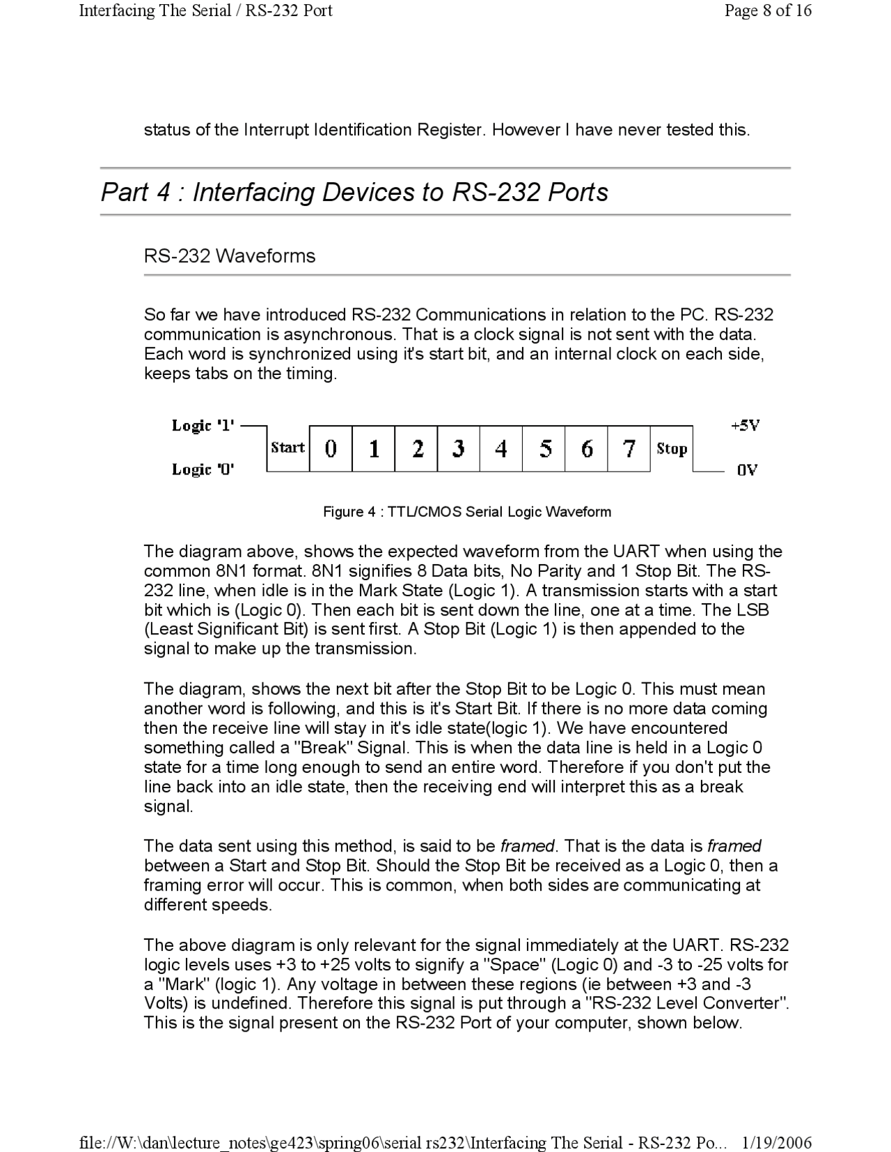 Interfacing Devices - Digital Control Systems | GE 420 - Docsity