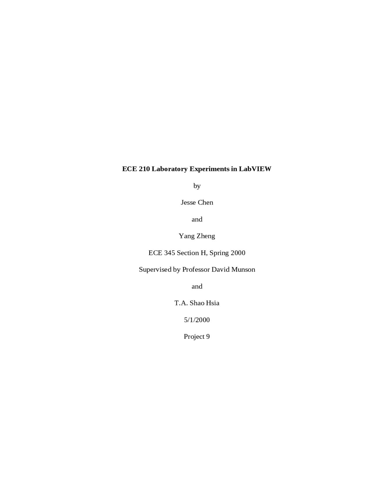 LabVIEW Simulations for ECE 210 Laboratory Experiments: Advantages and Disadvantages | Study ...