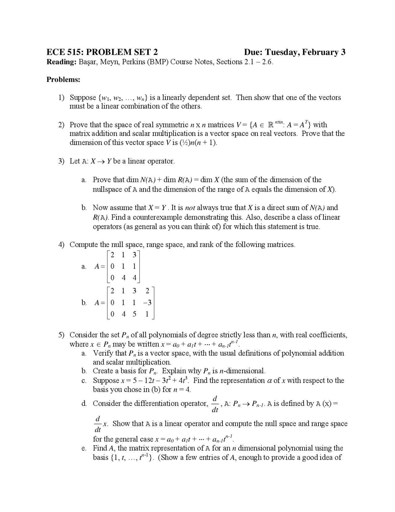 Solution To Problem Set 2 Questions Control System Theory And Design