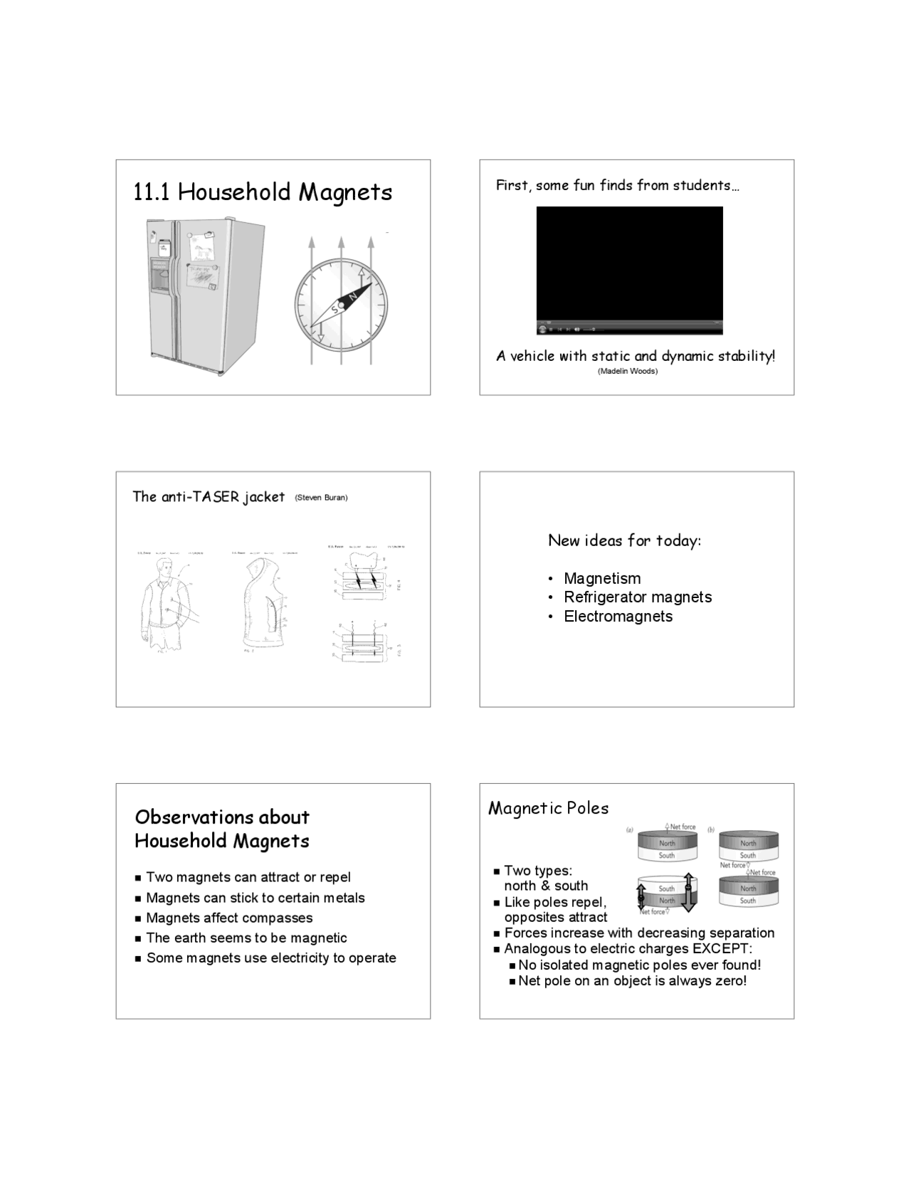 Household Magnets How Things Work Slides Phys 140 Docsity