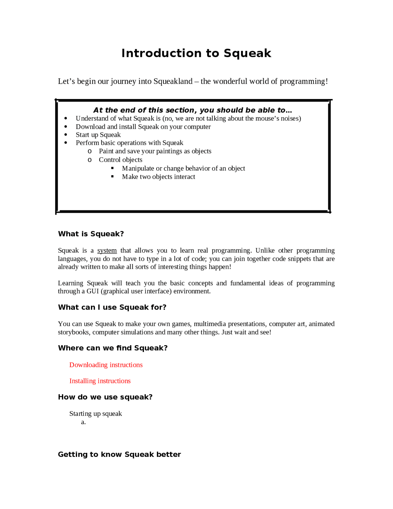 Introduction To Squeak Digital Forensics Project Ii Cs 498 Docsity 