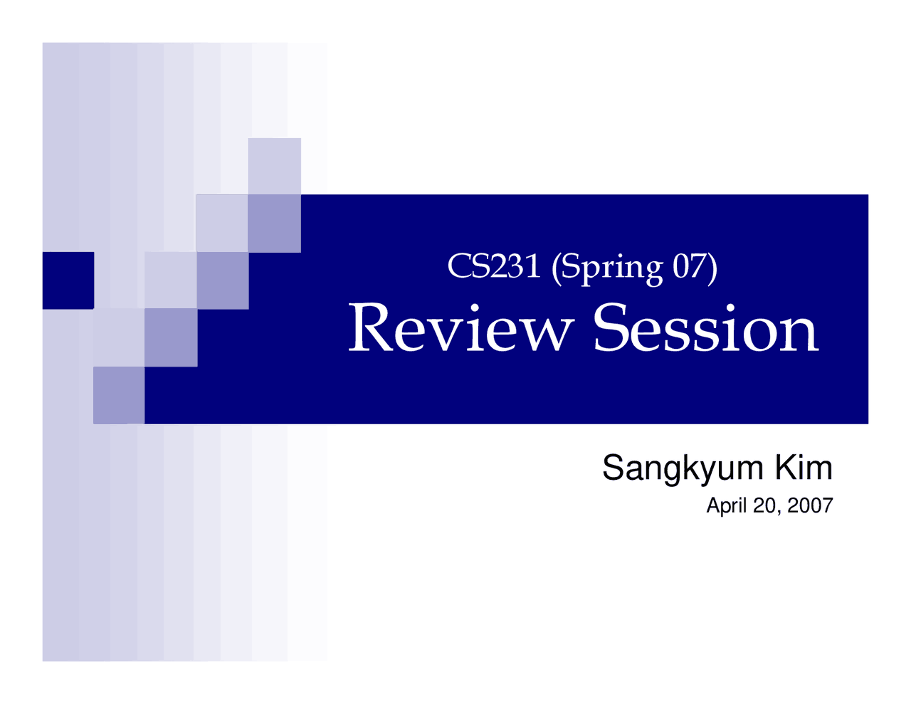 Assignment 6 Administrative Information Computer Architecture I Cs 231 Docsity