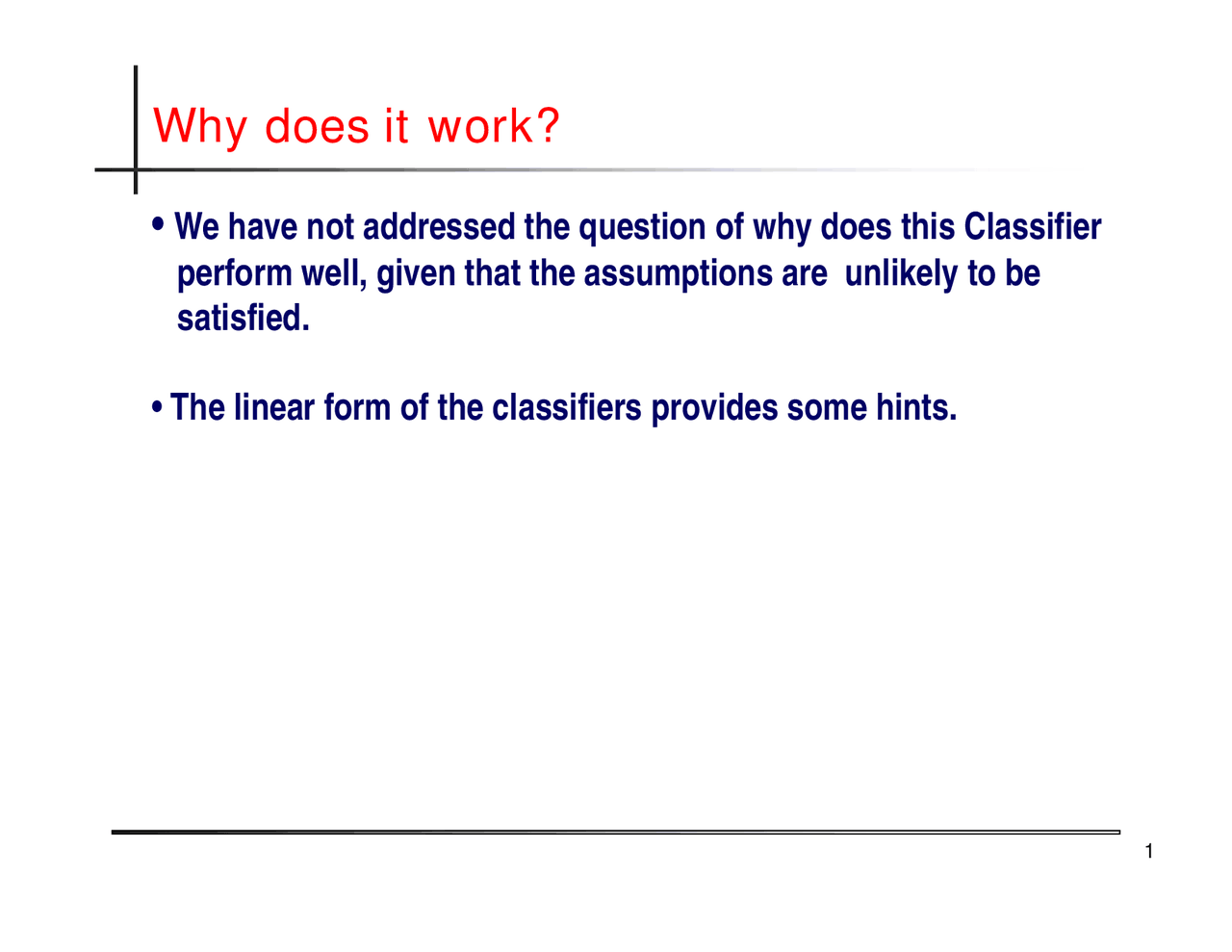 Graphical Model look at Naive Bayes in Machine Learning | CS 446 - Docsity