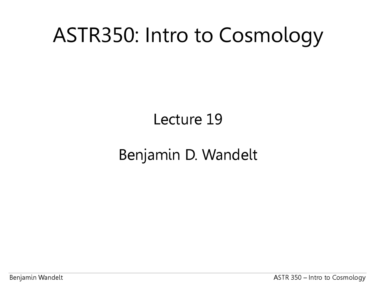 Notes On Cmb Anisotropy Power Spectrum Astr 350 Docsity