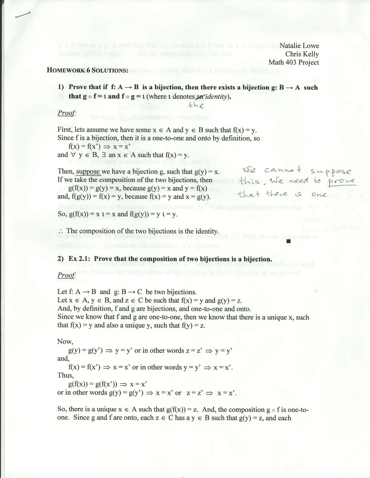Homework 6 Solutions Euclidean Geometry Math 403 Docsity