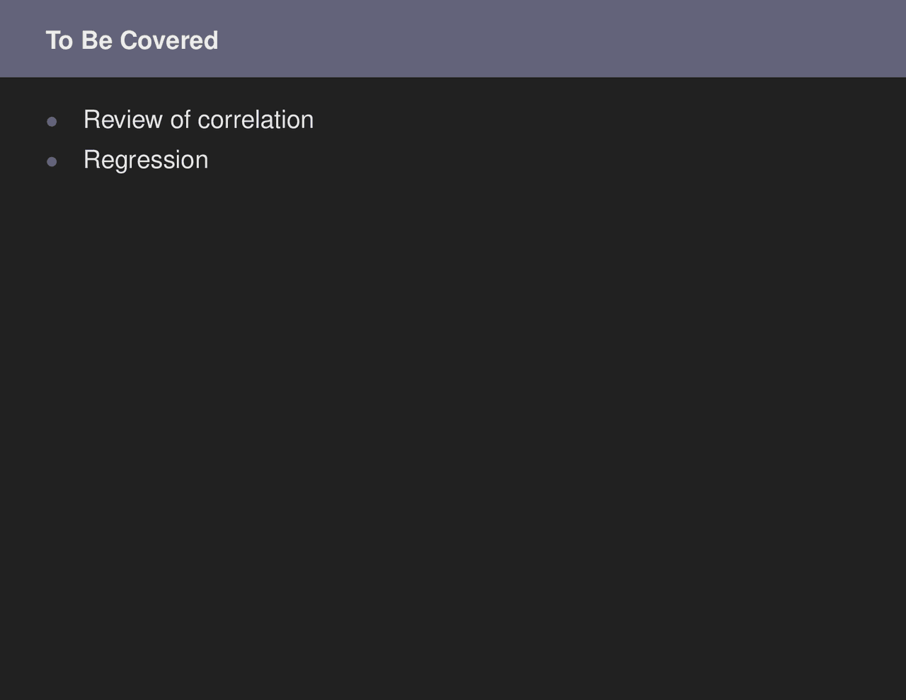 Review Of Correlation Regression Notes Stat 220 Docsity