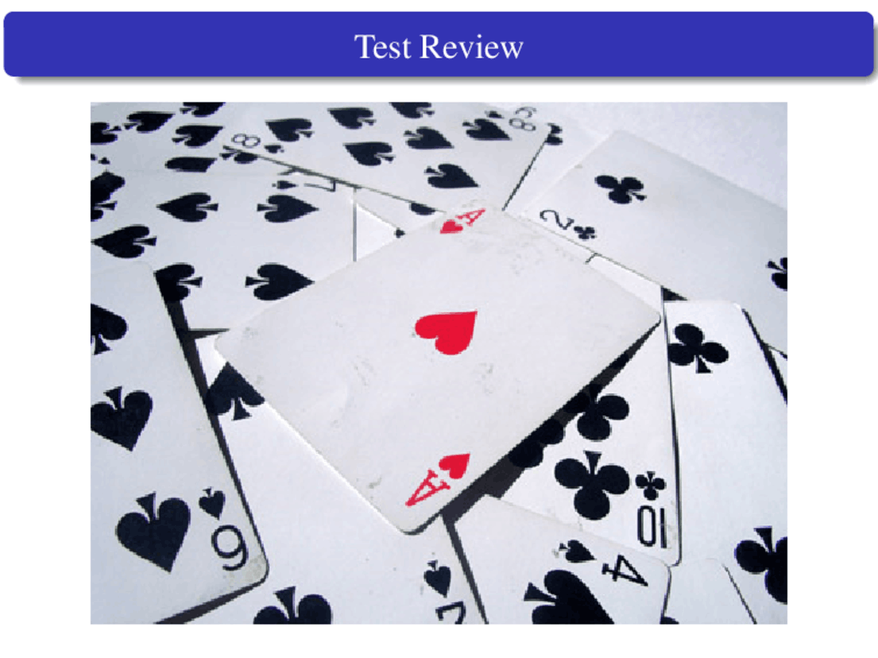Introduction to Probability - Review for Test | STA 4321 - Docsity