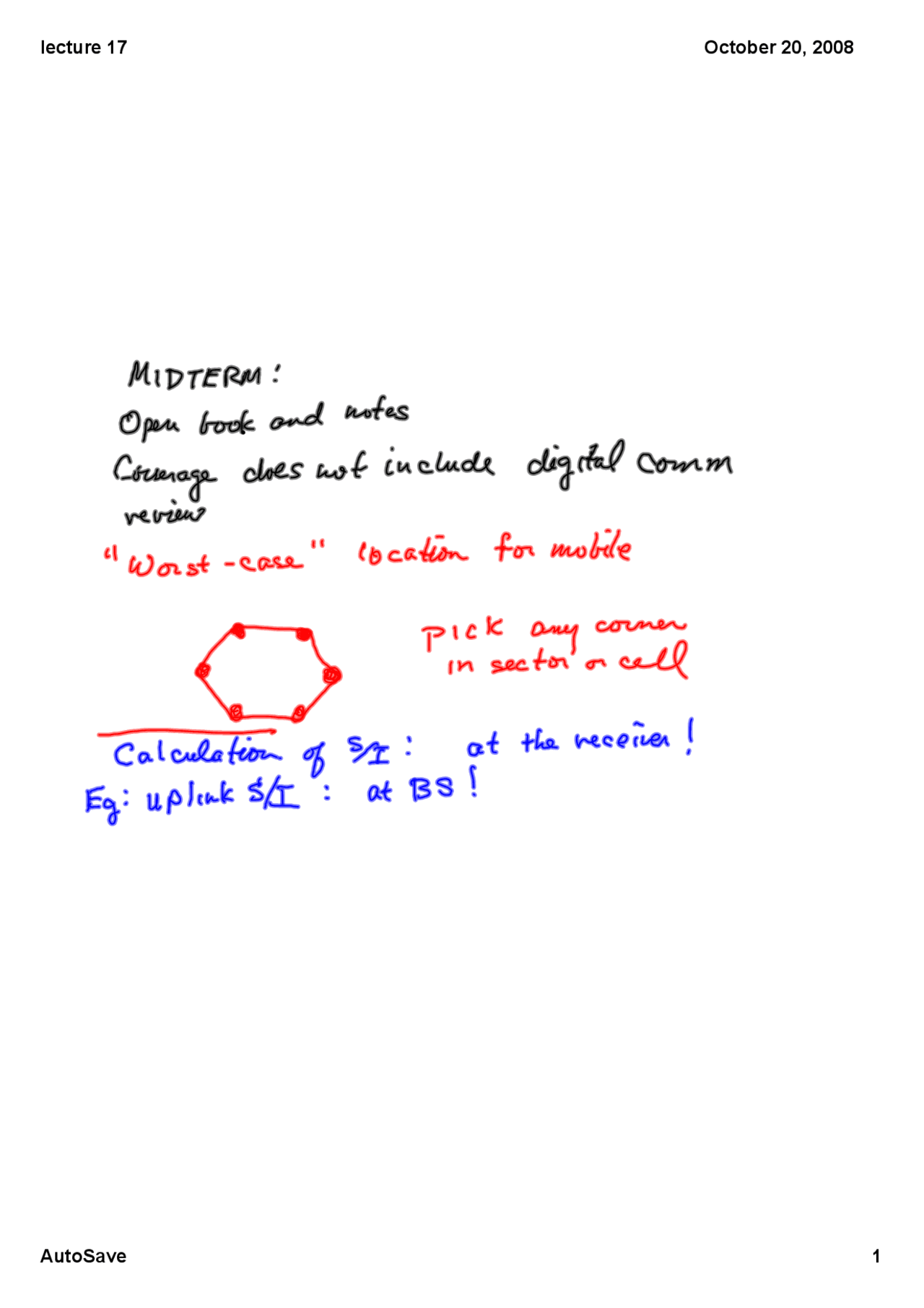 Midterm Solutions Wireless Communication Systems Ece 582 Docsity