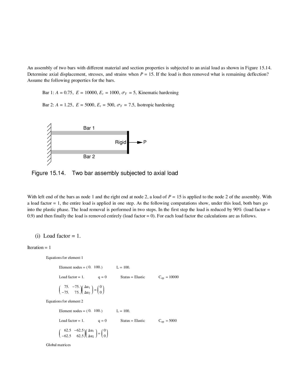 Assignment 4 With Solutions Advanced Finite Element Methods Egm 6352 Docsity