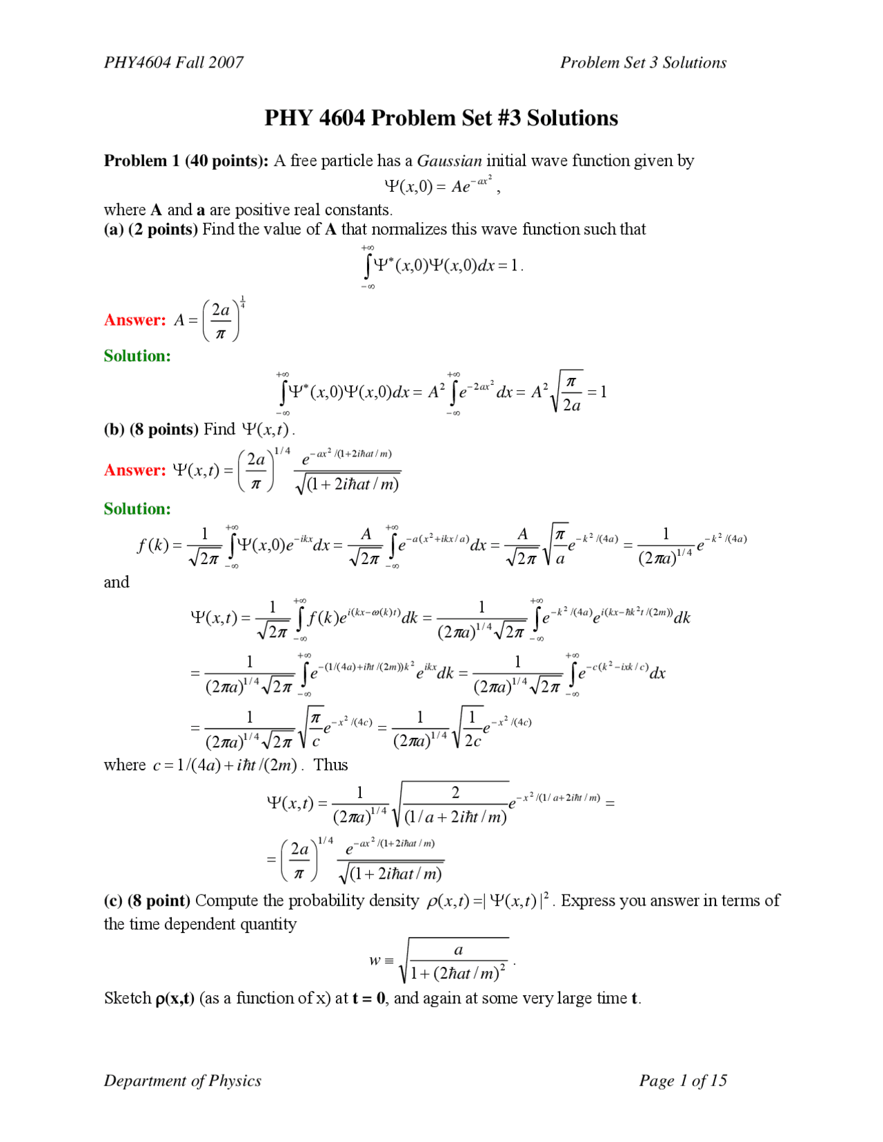 Quantum Physics Problem