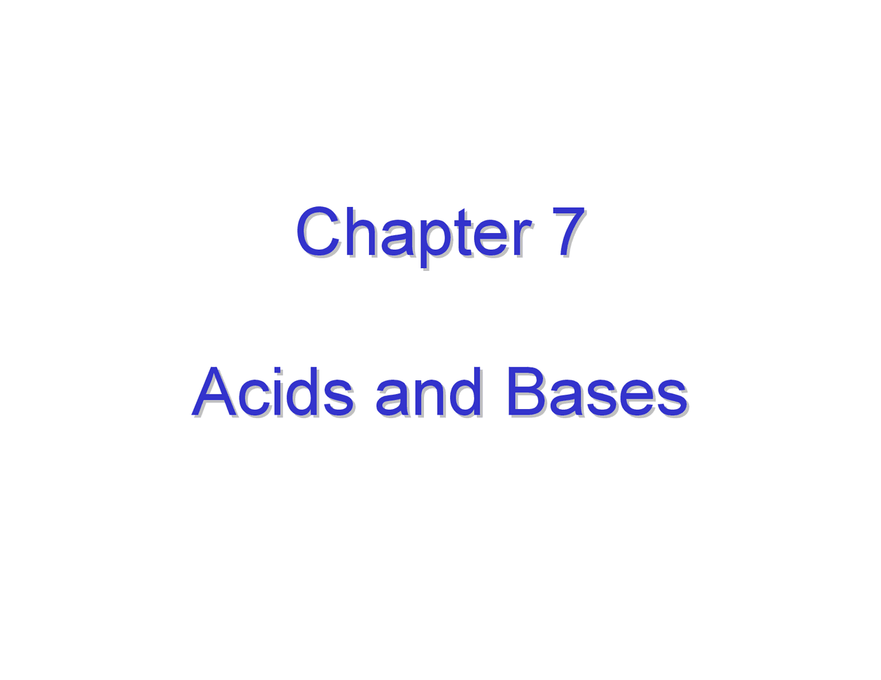 Acids and Bases - General Chemistry | CHEM 142 - Docsity