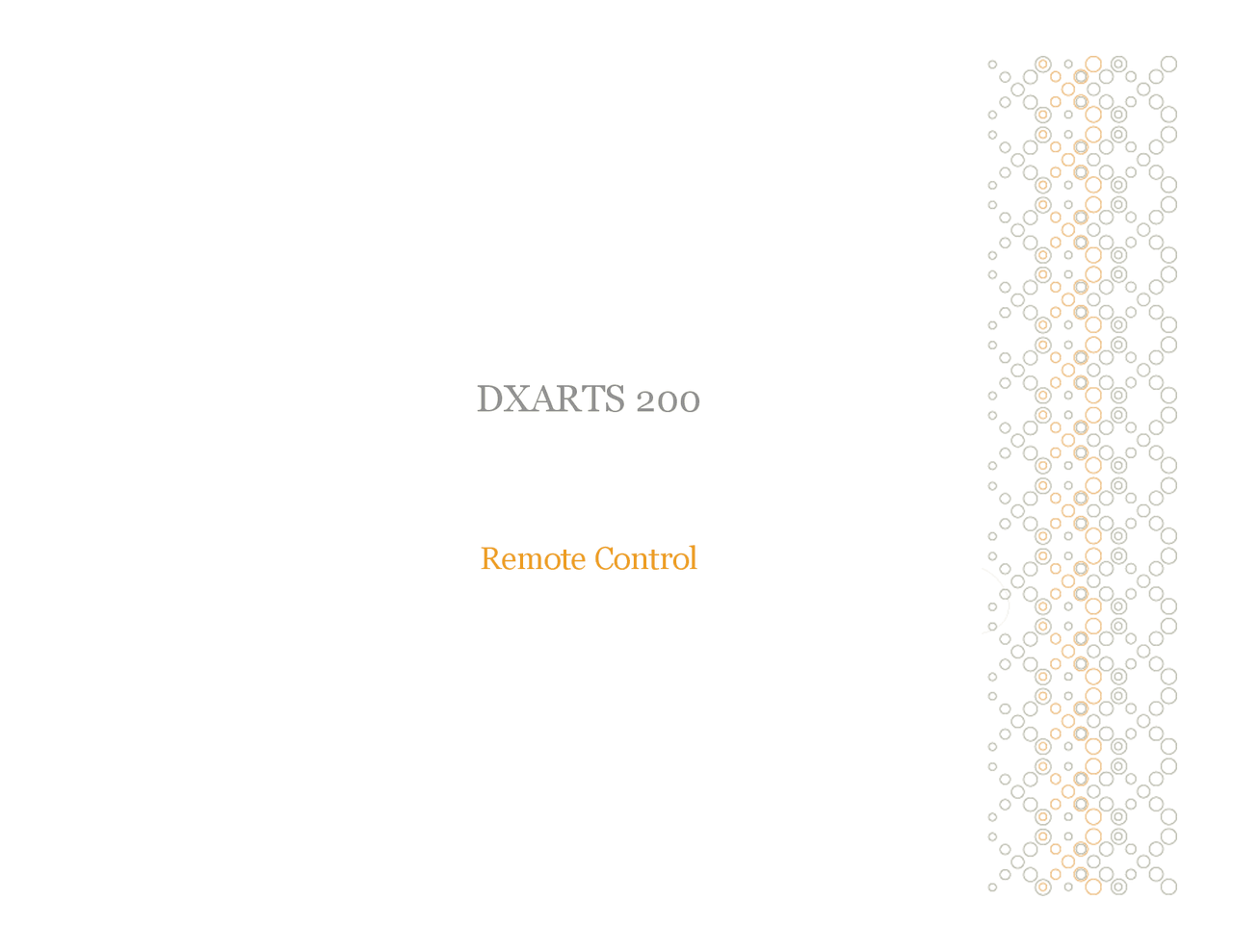 Notes on Remote Control - Digital Art New Media | DXARTS 200 - Docsity