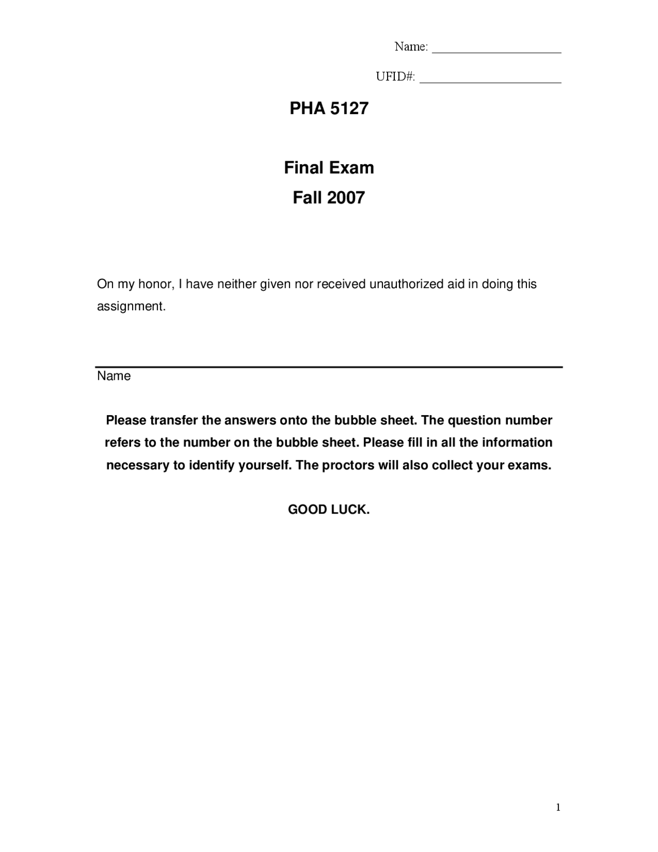 Solved 21 Questions Of Dose Optimization I Final Exam Pha 5127