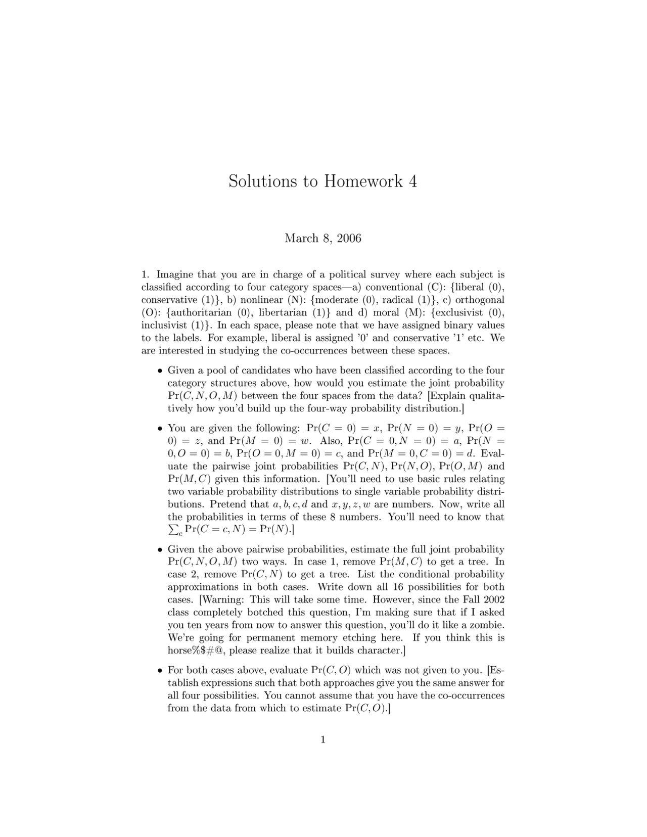 Solutions To Homework 4 Translators Cis 6930 Docsity