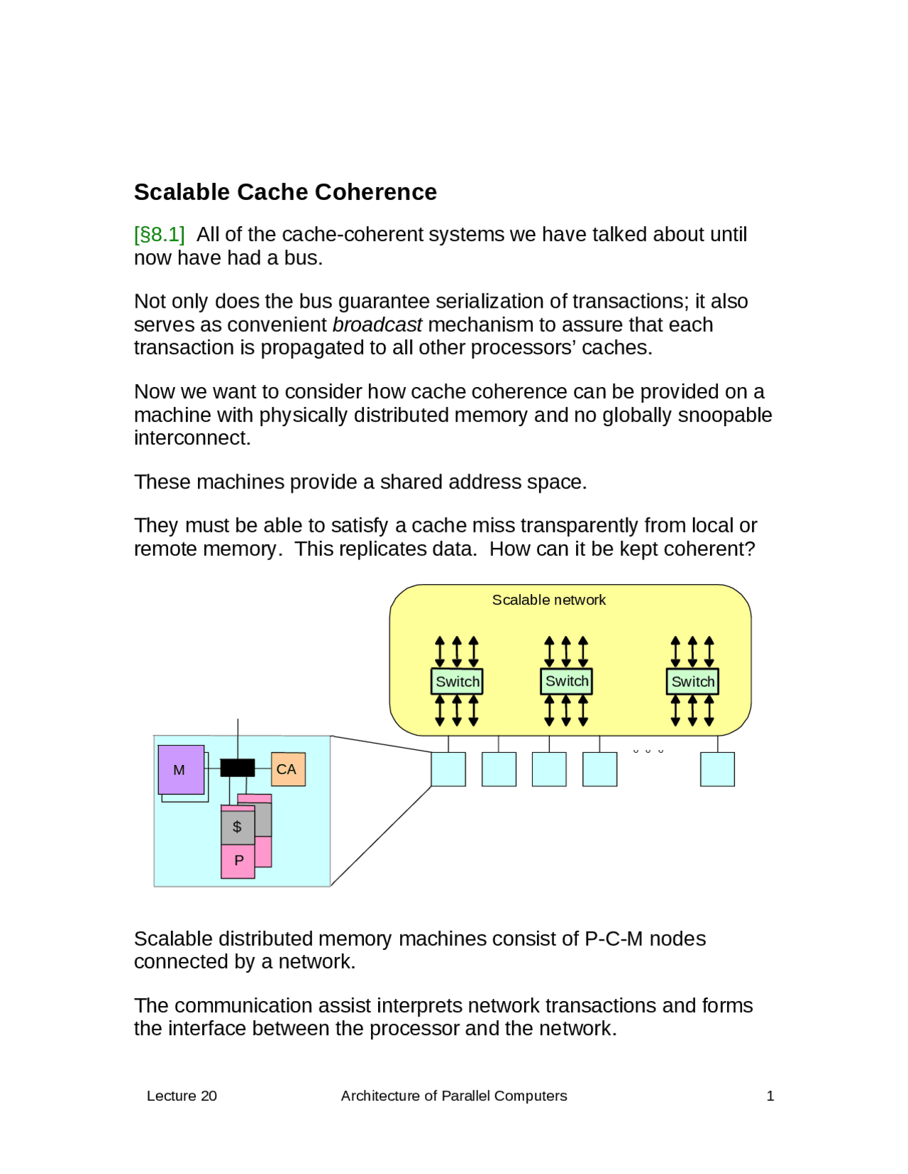 Cache Coherence in Parallel Computing: Snooping & Directory-Based ...