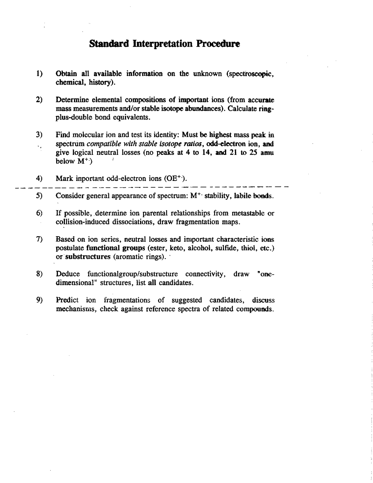 Standard Interpretation Procedure - Current Problems in Analytical ...