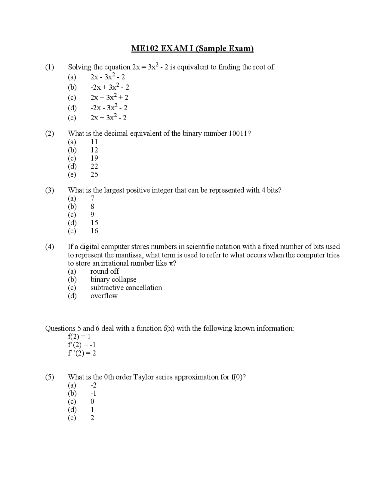 Solved Problems on Mechanical Engineering - Assignment | MECH 102 - Docsity