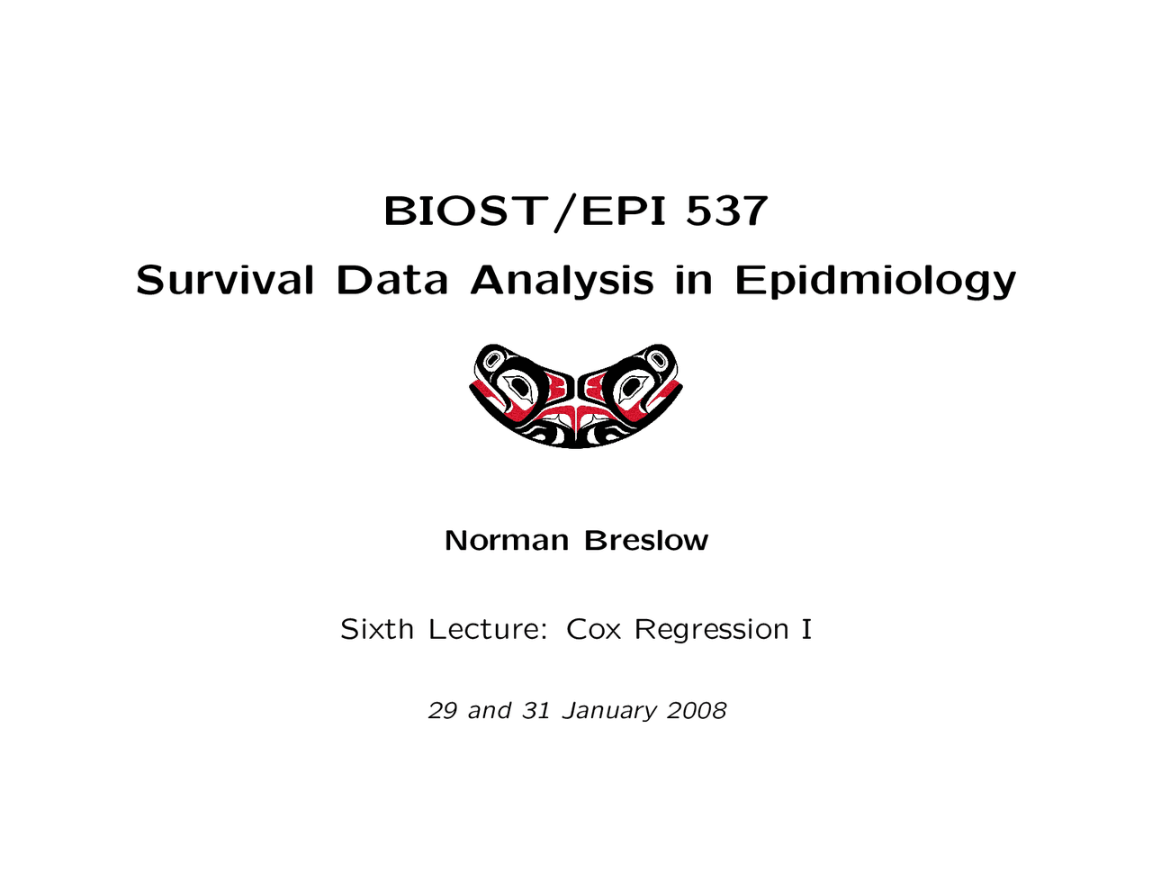 Survival Data Analysis In Epidemiology Epi 537 Docsity