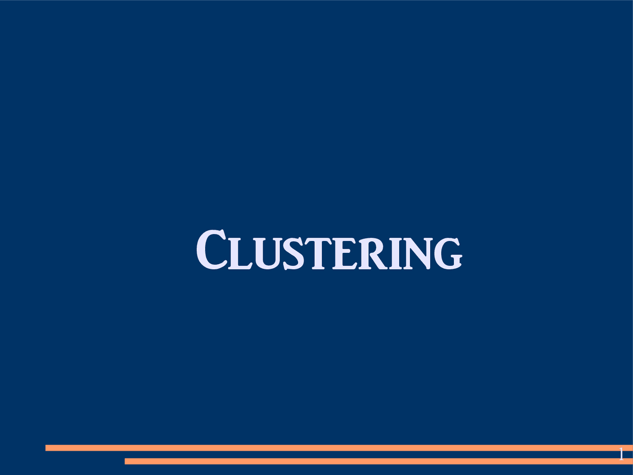 Lecture Slides On Clustering Artificial Intelligence Cs 4710 Docsity