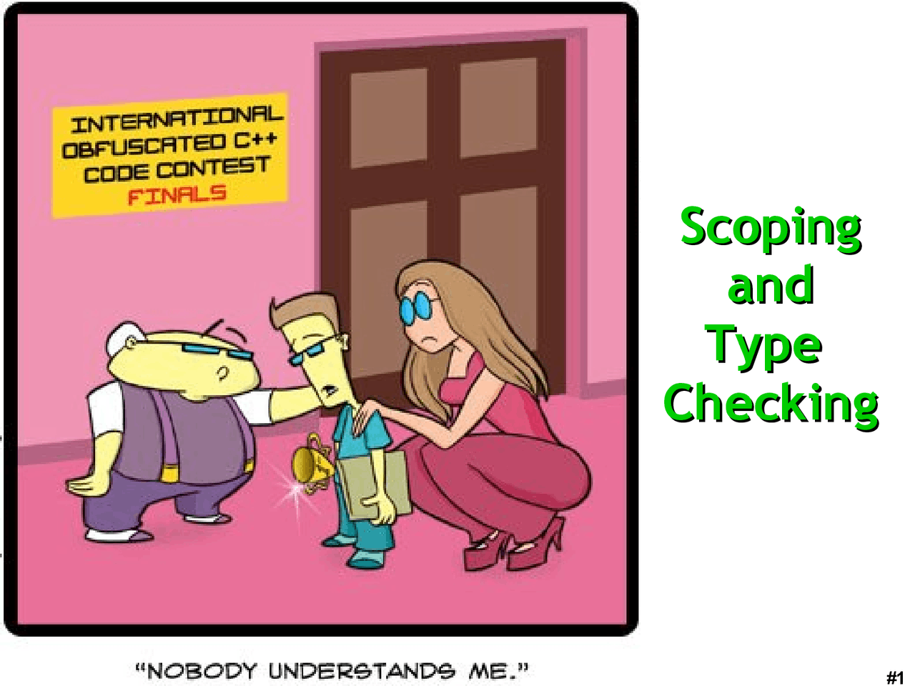 Scoping and Type Checking - Programming Languages | CS 4610 - Docsity
