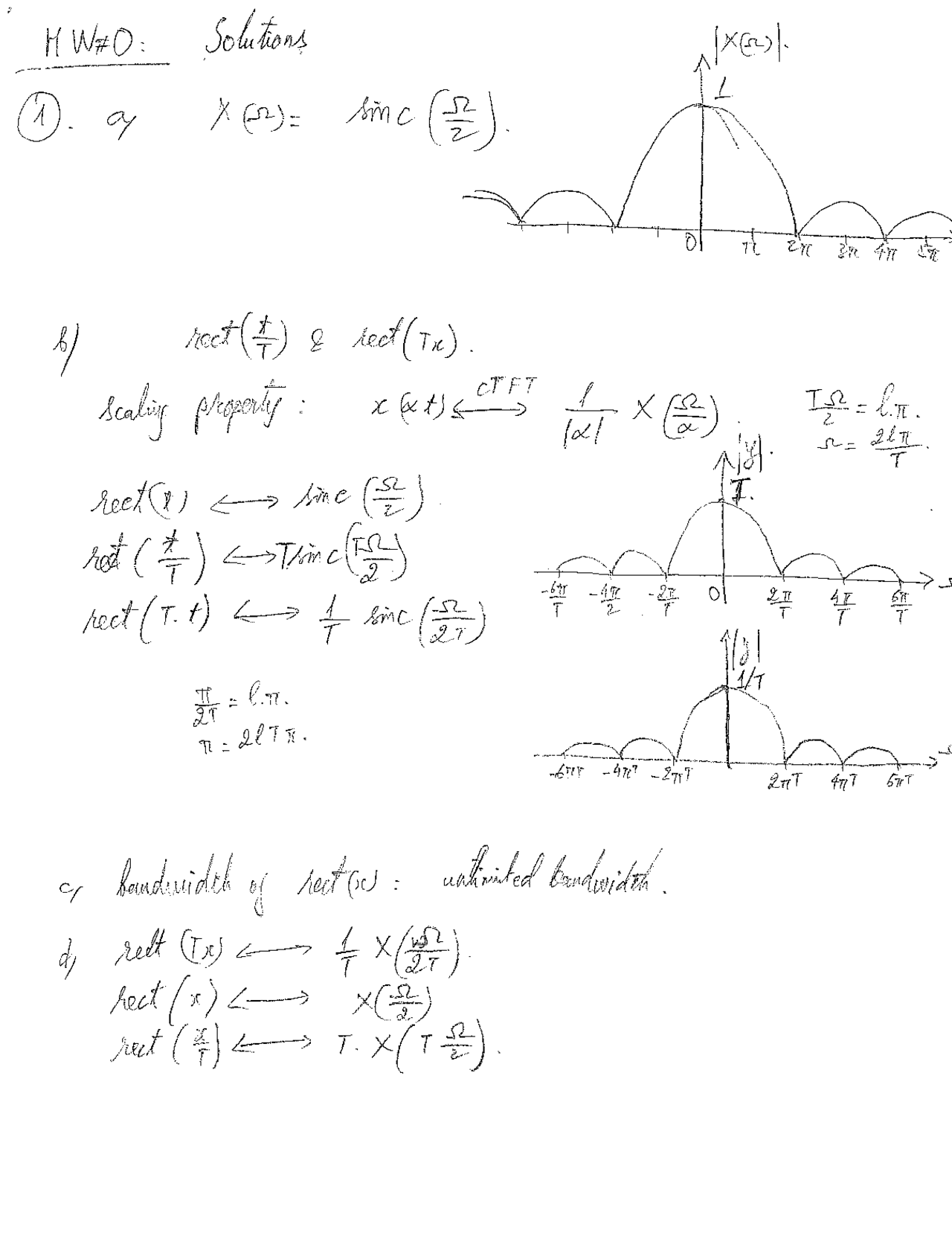 Homework With Solution International Digital Signal Procedure Ecen 4763 Docsity