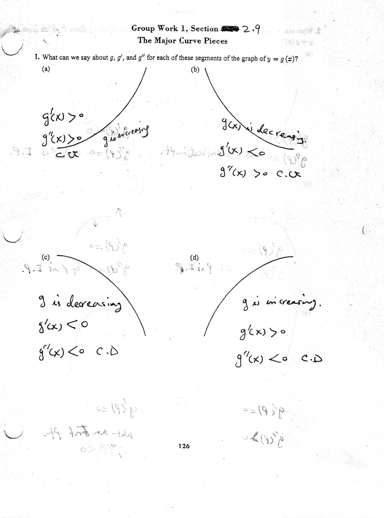 Solutions For Group Work 1 Calculus I Ma 181 Docsity