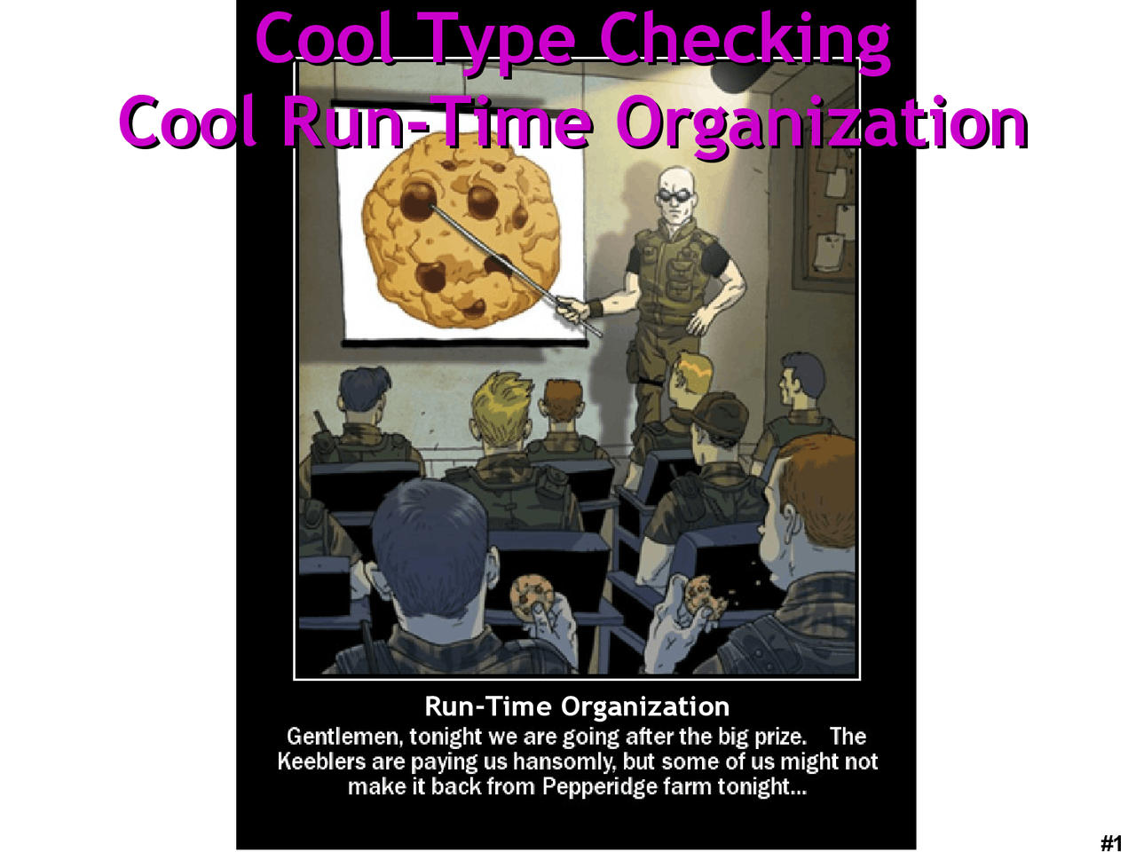 Cool Type Checking Cool Run Time Organization Slides Cs 4610 Docsity